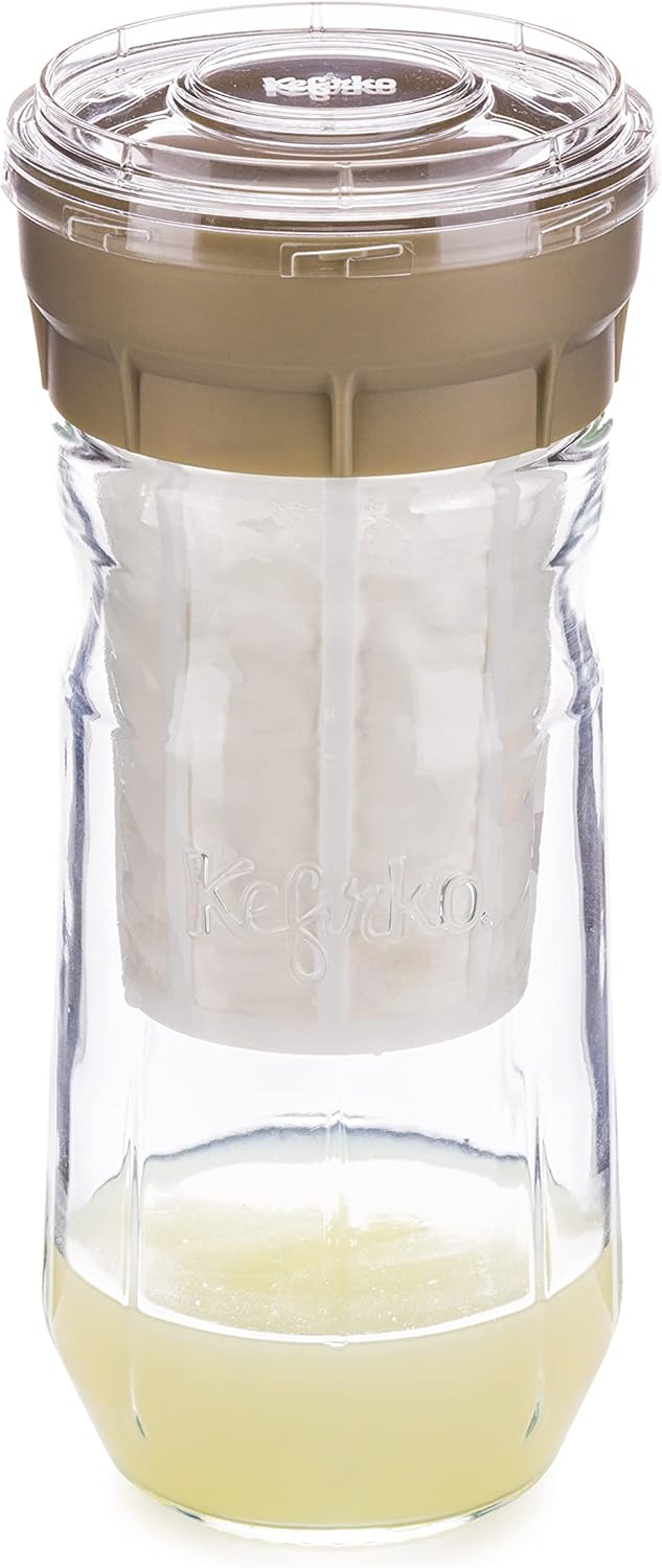 Amazon.com: KEFIRKO Cheese Maker – The Ideal Set for Preparing Kefir ...
