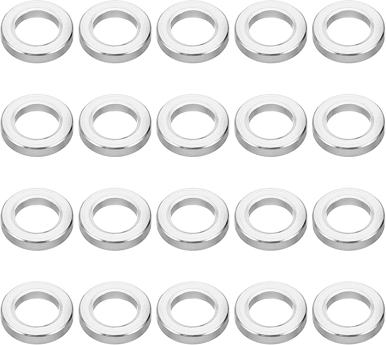 Amazon.com: PATIKIL M6 Aluminum Spacers, 20 Pcs Metal Spacer Aluminum ...