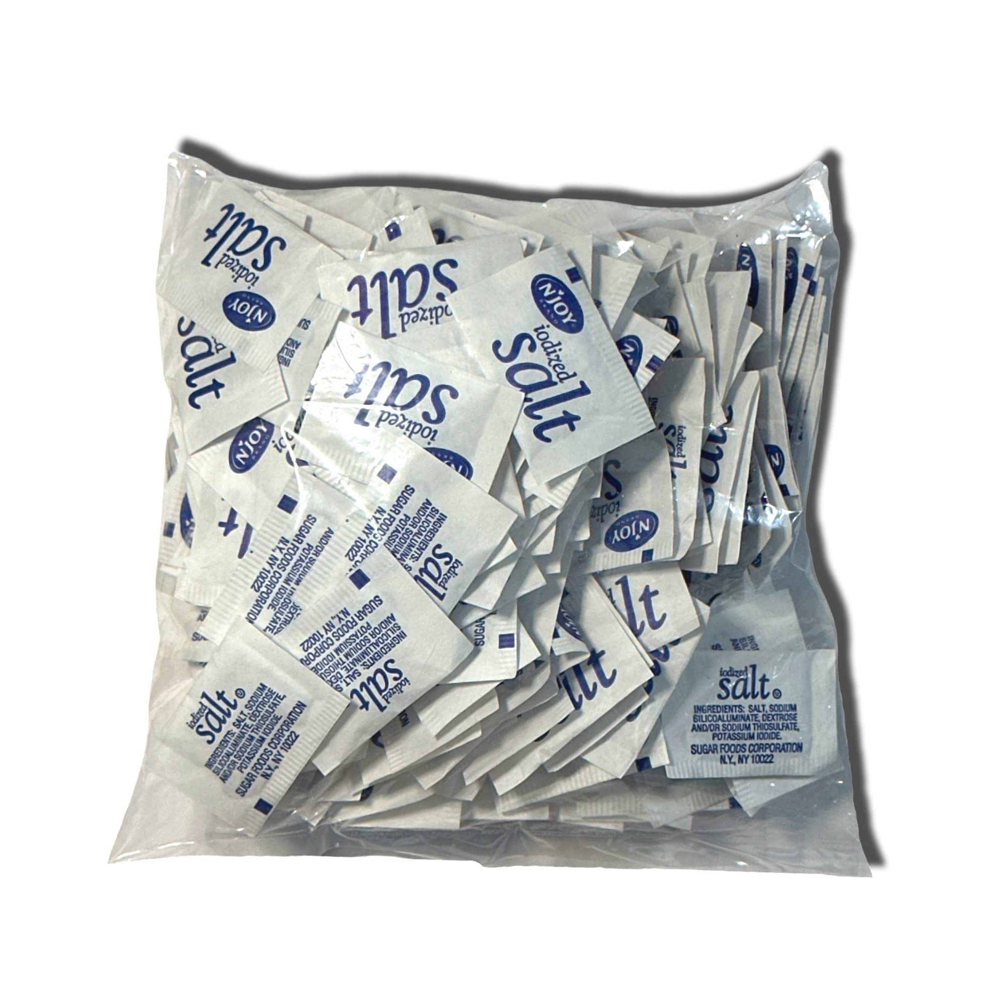 Amazon.com : Individual Salt Packets by Salty Ernie, Iodized Table Salt ...