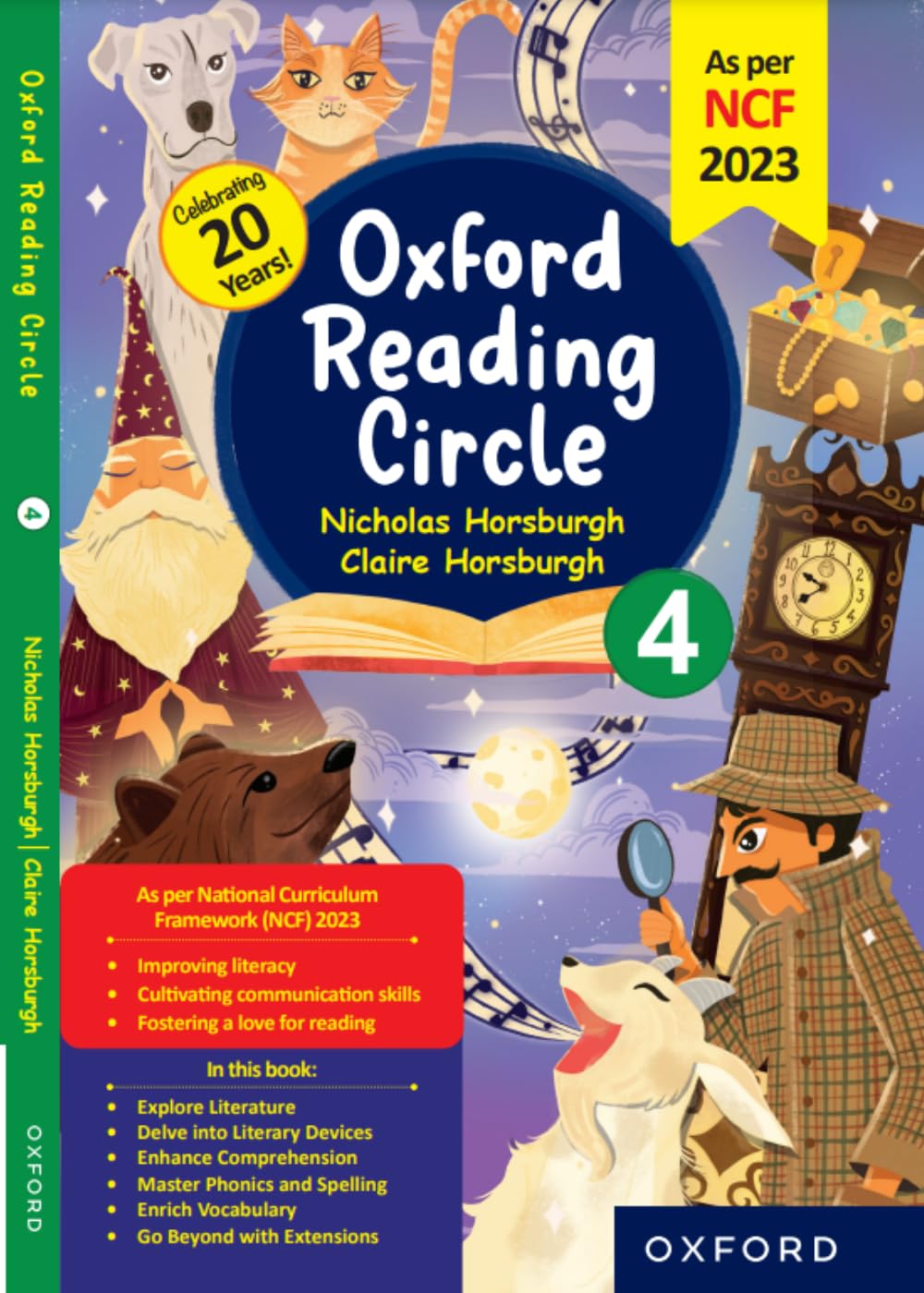 Buy Oxford Reading Circle Book 4 |Includes 9 Literature Readers (Age 8 ...