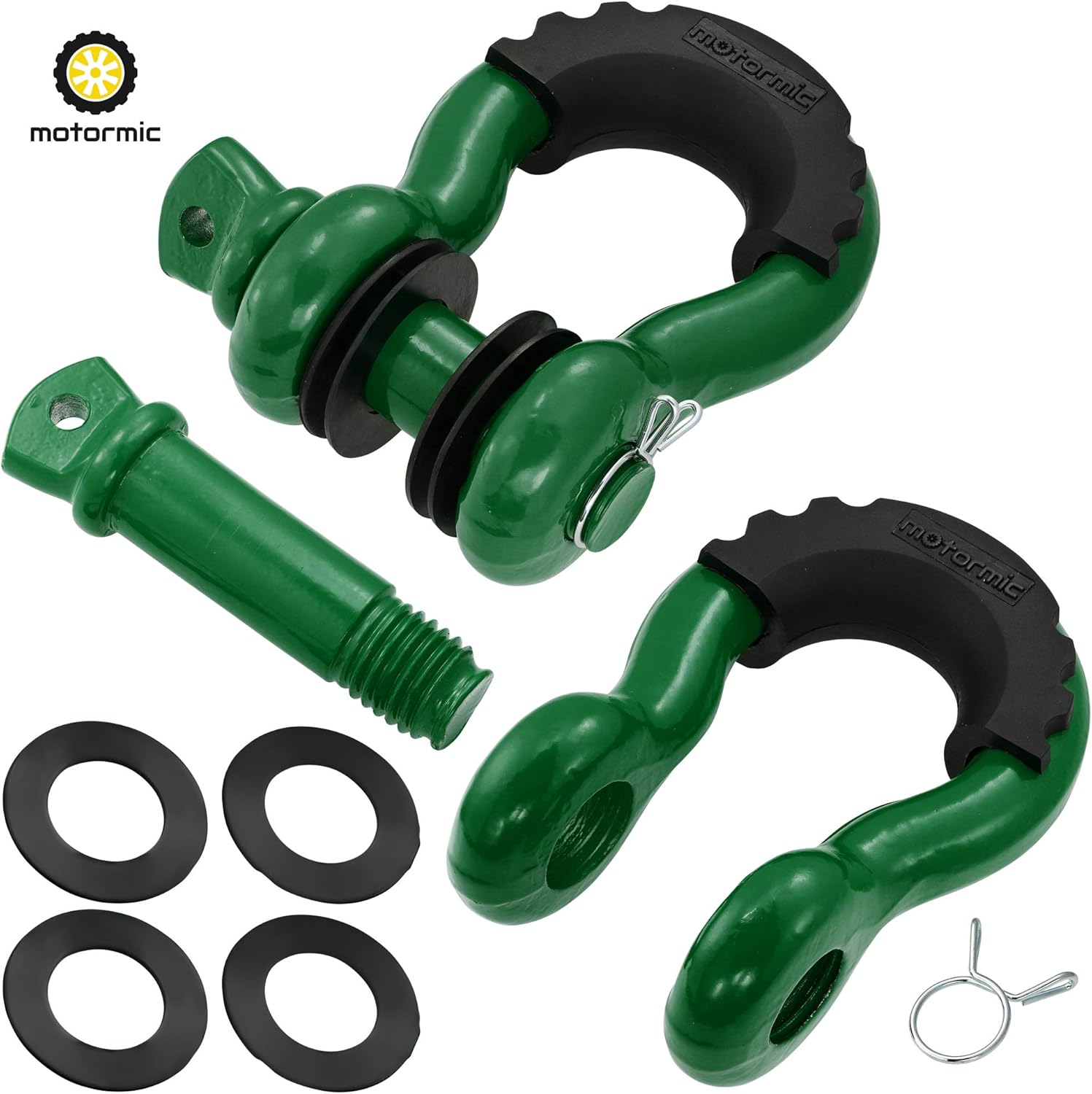 motormic Unique D Ring Shackles 2 Pack Green - Nepal | Ubuy
