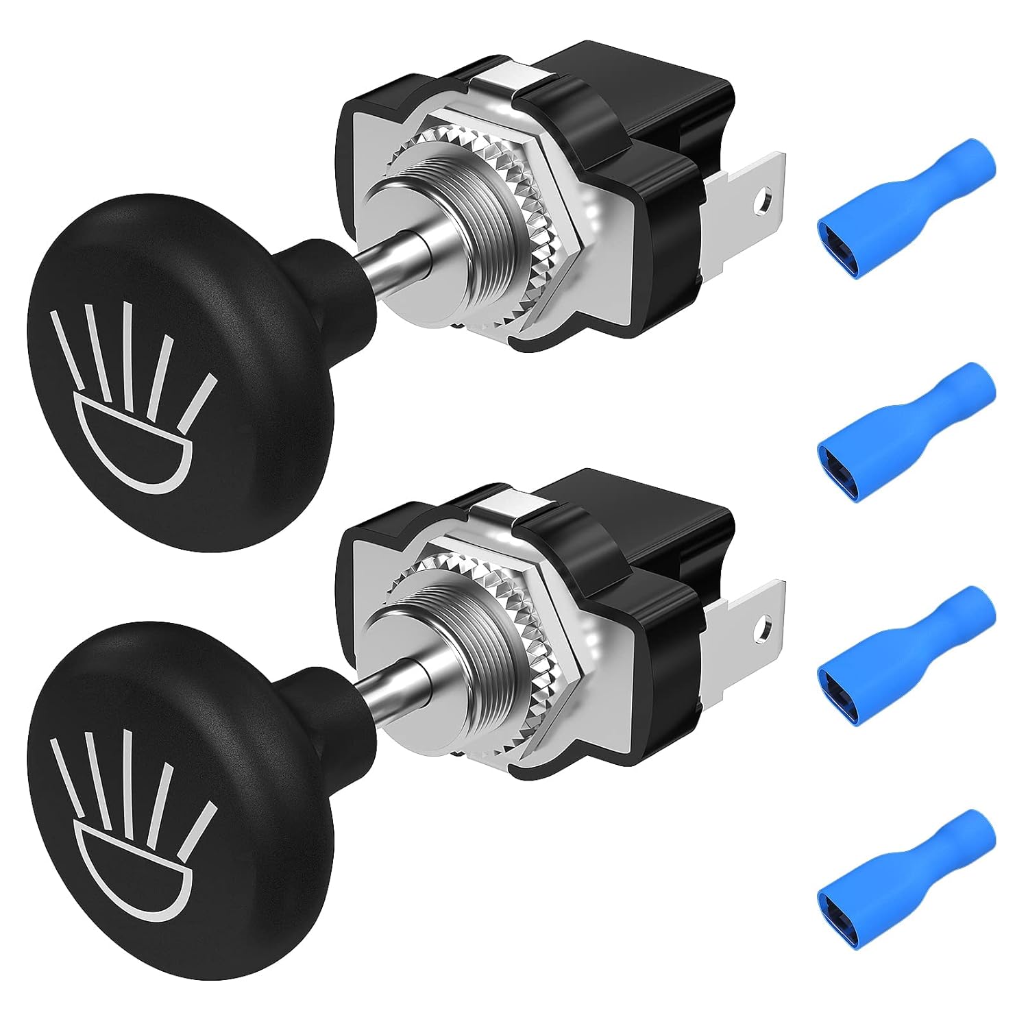 Joinfworld Golf Cart Headlight Switch Push Pull Type 12 Volt Universal ...