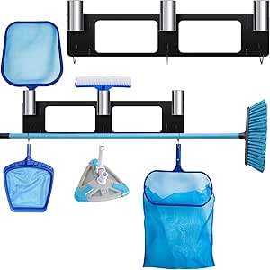 Amazon.com : Deekin 2 Pack Swimming Pool Maintenance Tool Organizer ...