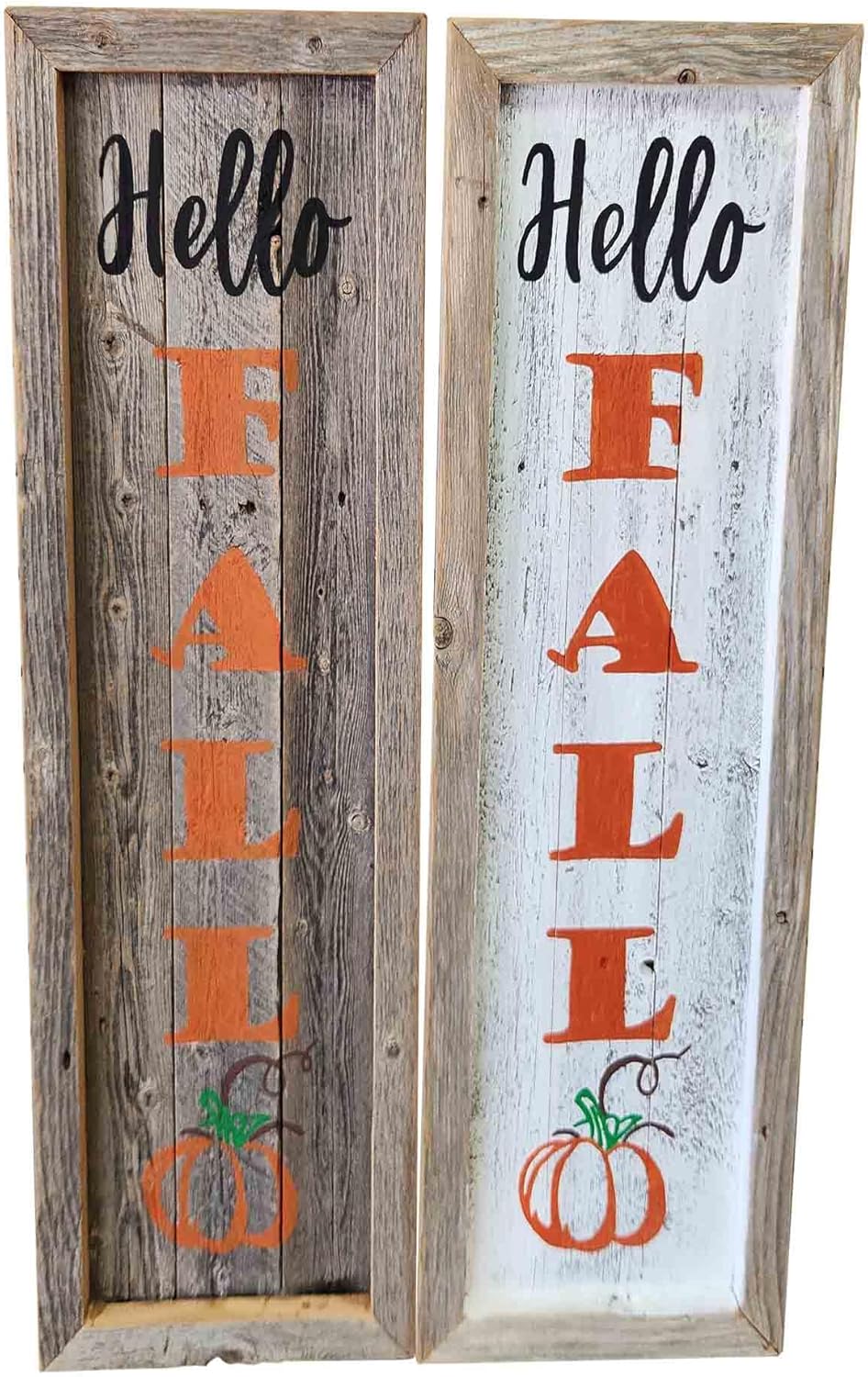 Amazon.com: Rockin' Wood Hello Fall Sign for front porch or hanging ...