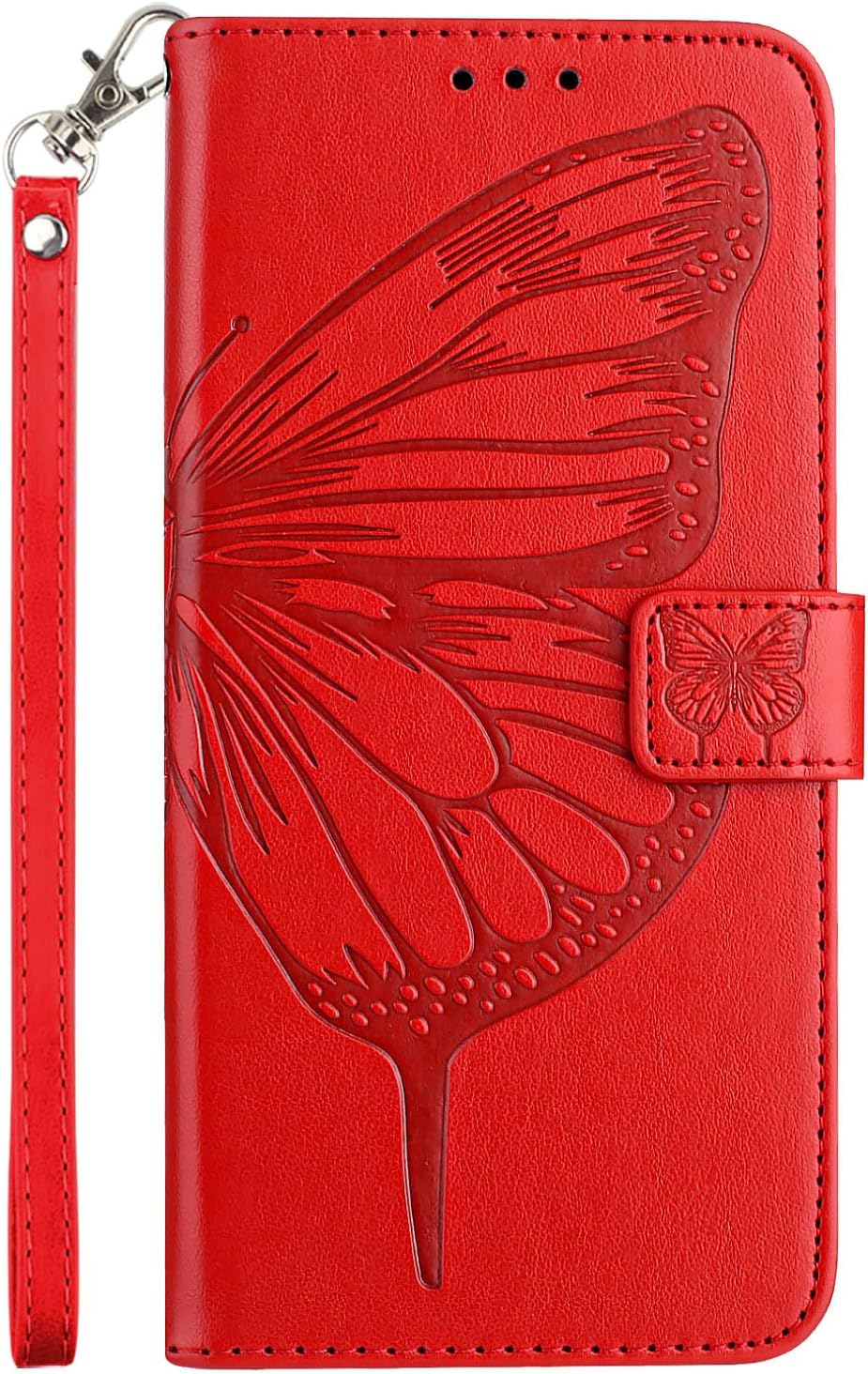 Amazon.com: Faux Leather Flip Cover Case for Samsung Galaxy S25 Plus ...