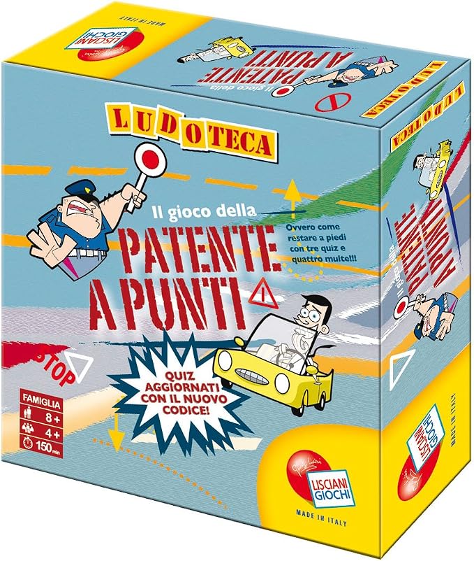 Liscianigiochi 33034 Ludoteca Gioco Della Patente A Punti - Juego de ...