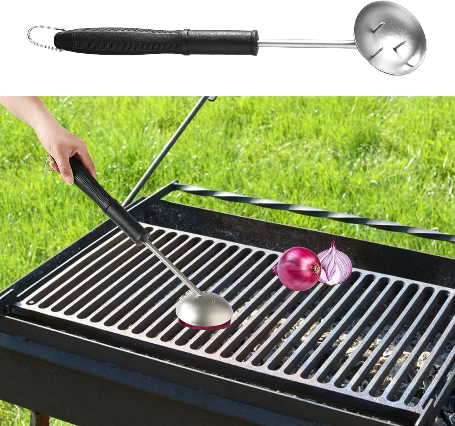 merryhome Onion Holder, Grill Brush : Amazon.ca: Patio, Lawn & Garden