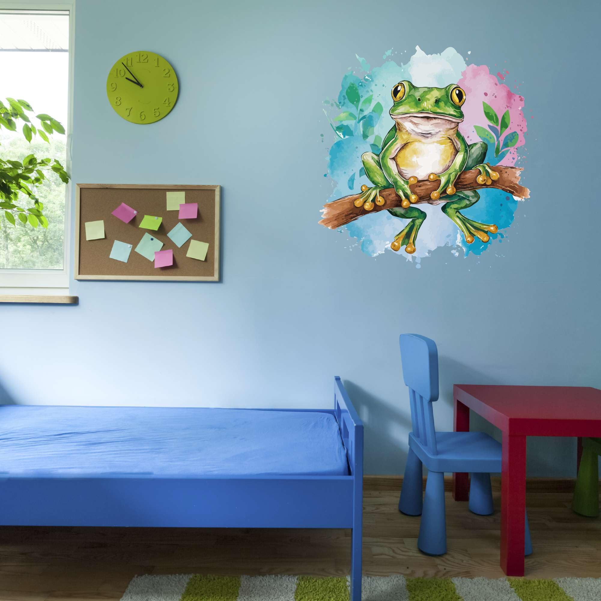 Frog Decals For Walls Tree Frog Wall Decal Etsy