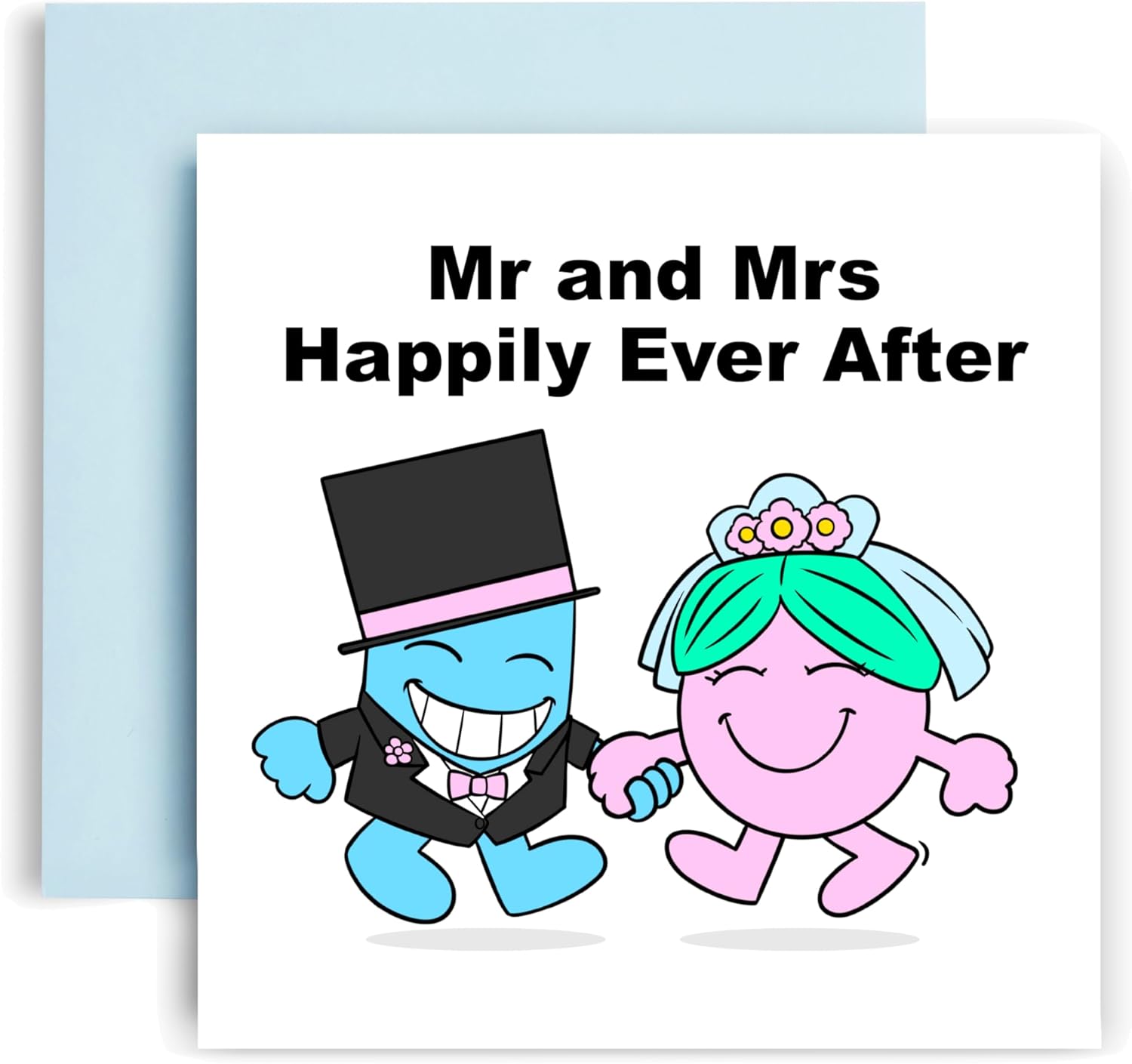 Huxters ‘Mr and Mrs Happy Couple’ Wedding gifts Congratulations Wedding ...