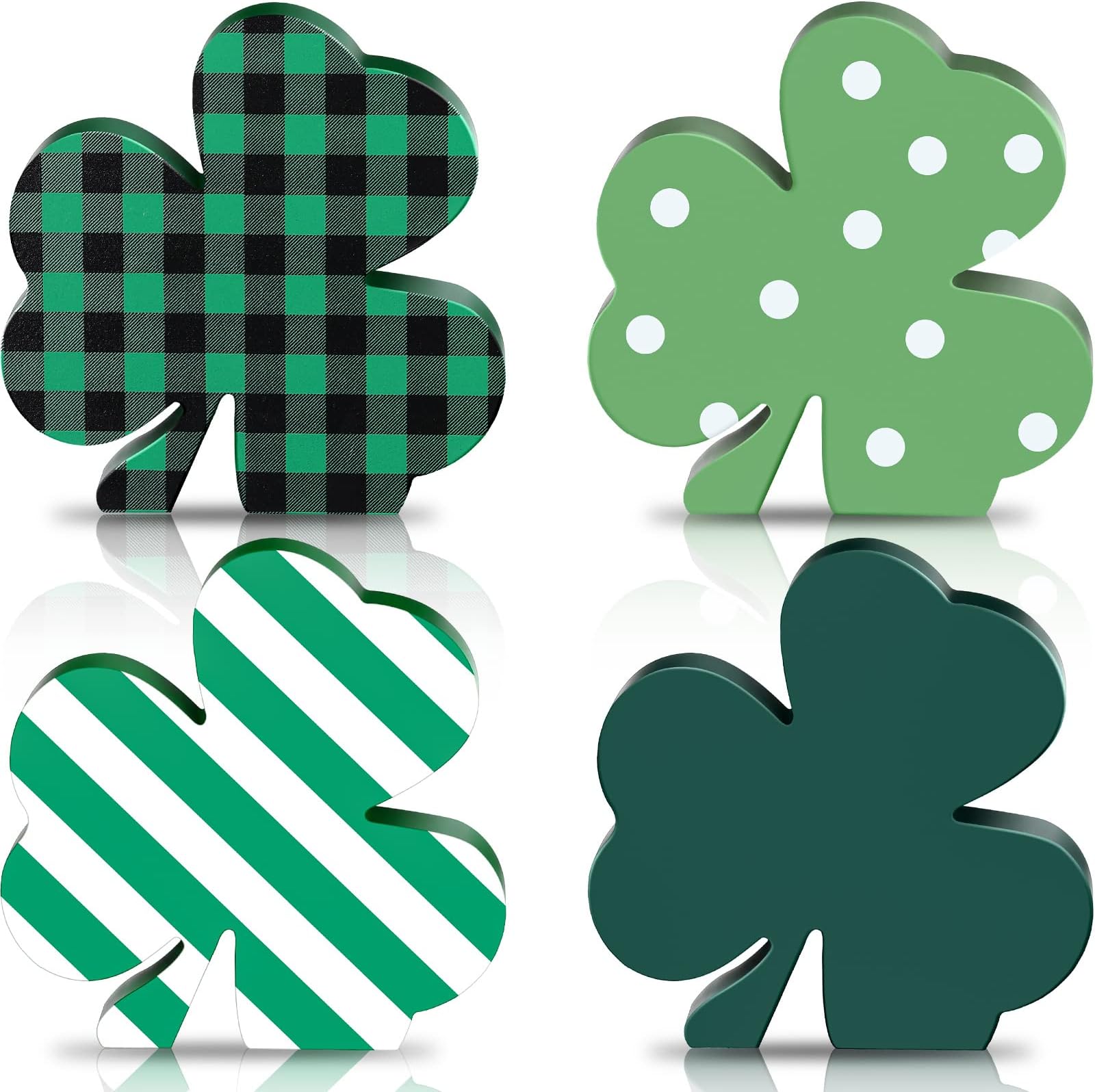 Amazon.com: Funny St Patricks Day Wood Decor, Shenanigans Malarkey ...
