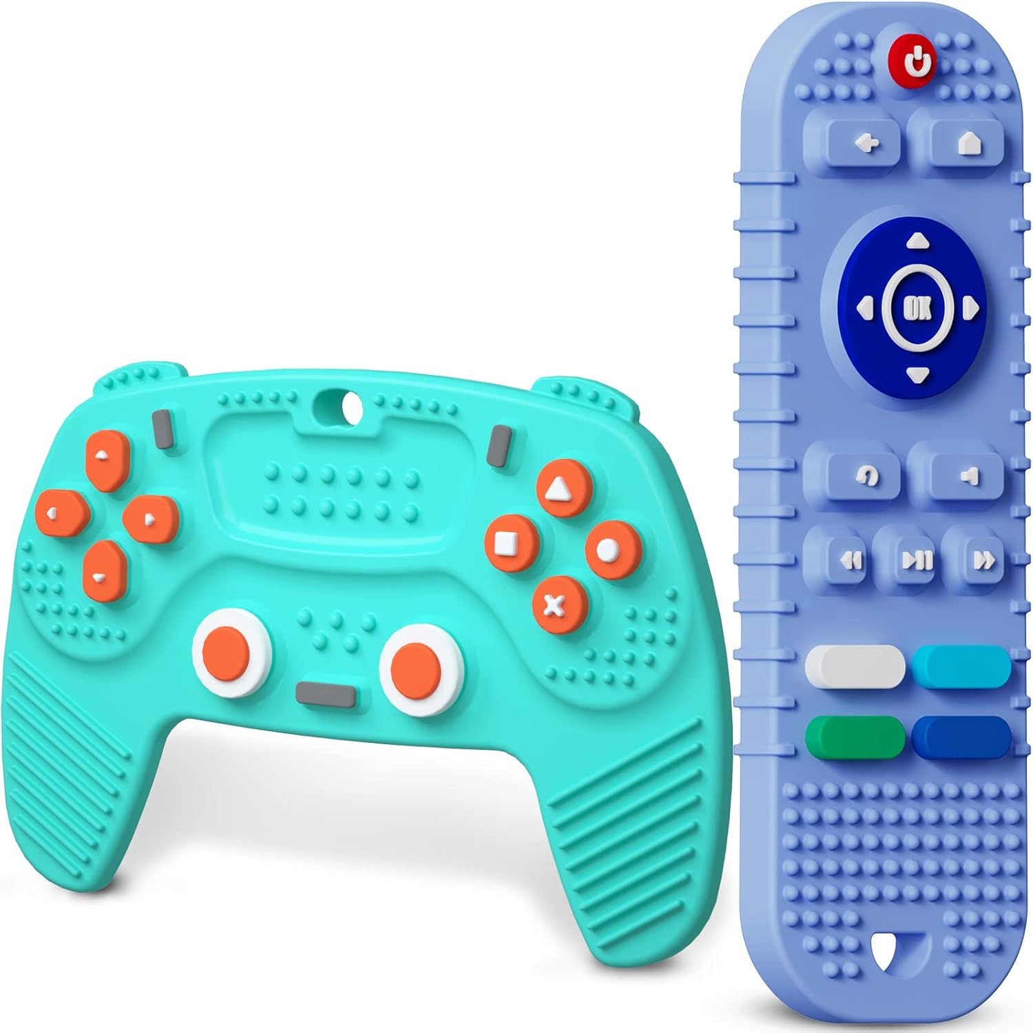 Amazon.com : Mgtfbg 2-Pack Silicone TV Remote Control & Gaming handle ...