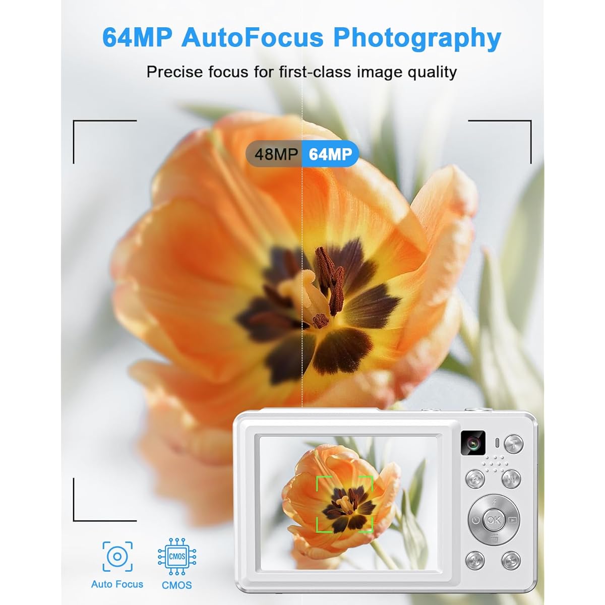 $8/mo - Finance Digital Camera, 4K 64MP Cameras for Photography, Point ...