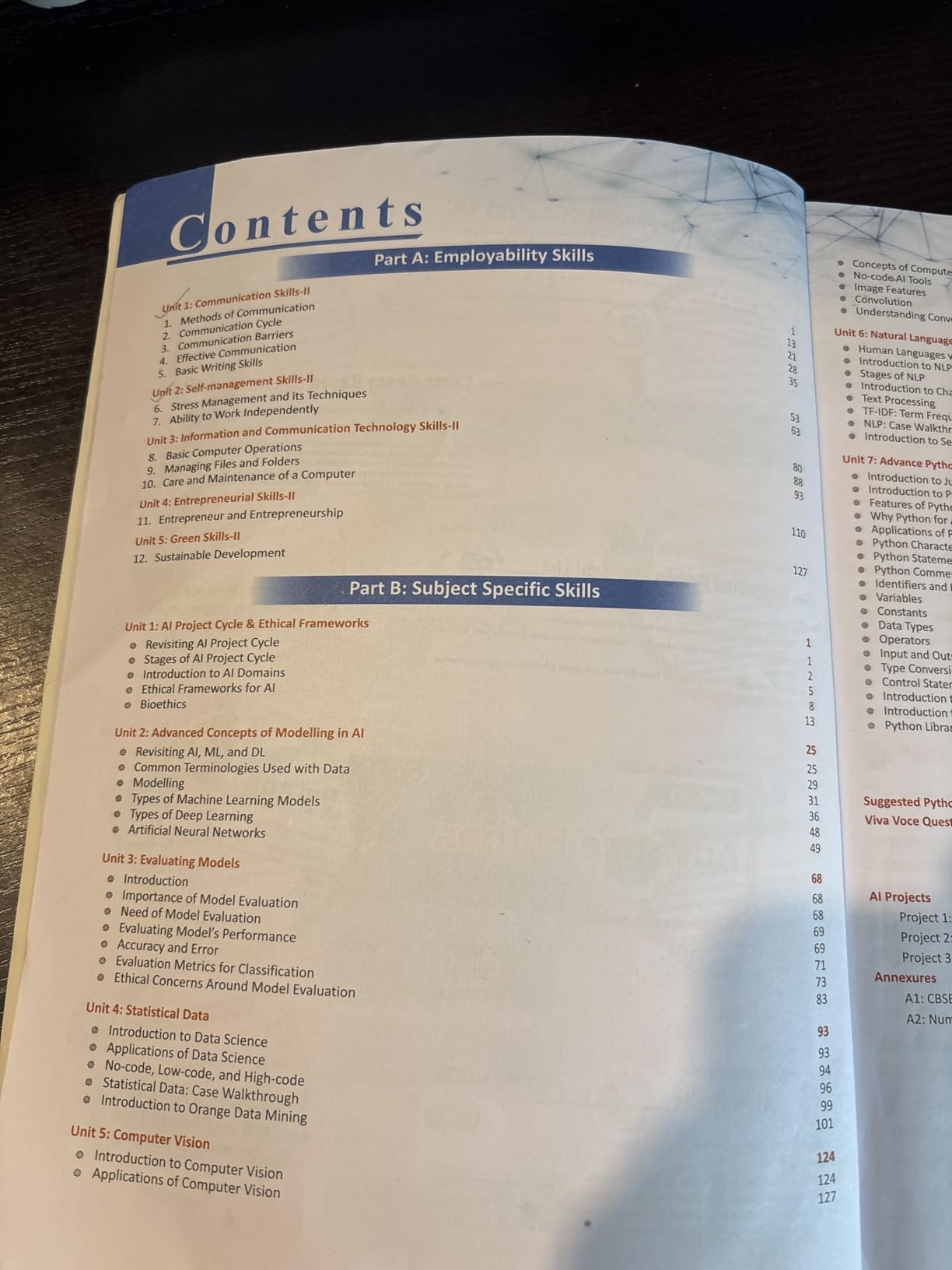 KIPS ARTIFICIAL INTELLIGENCE SKILL COURSE SUBJECT CODE 417 CBSE CLASS ...