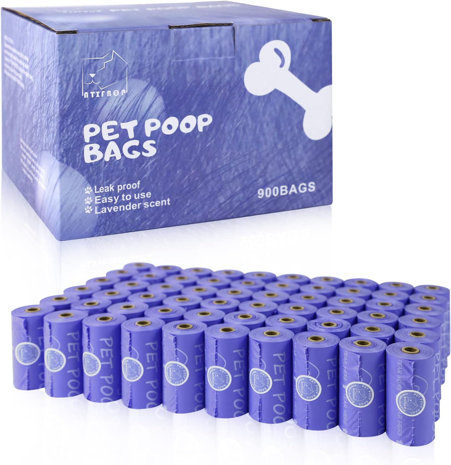 Amazon.com: 3000 Count Dog Poop Bags Pet Waste Bags for Poop with 3 Dog ...