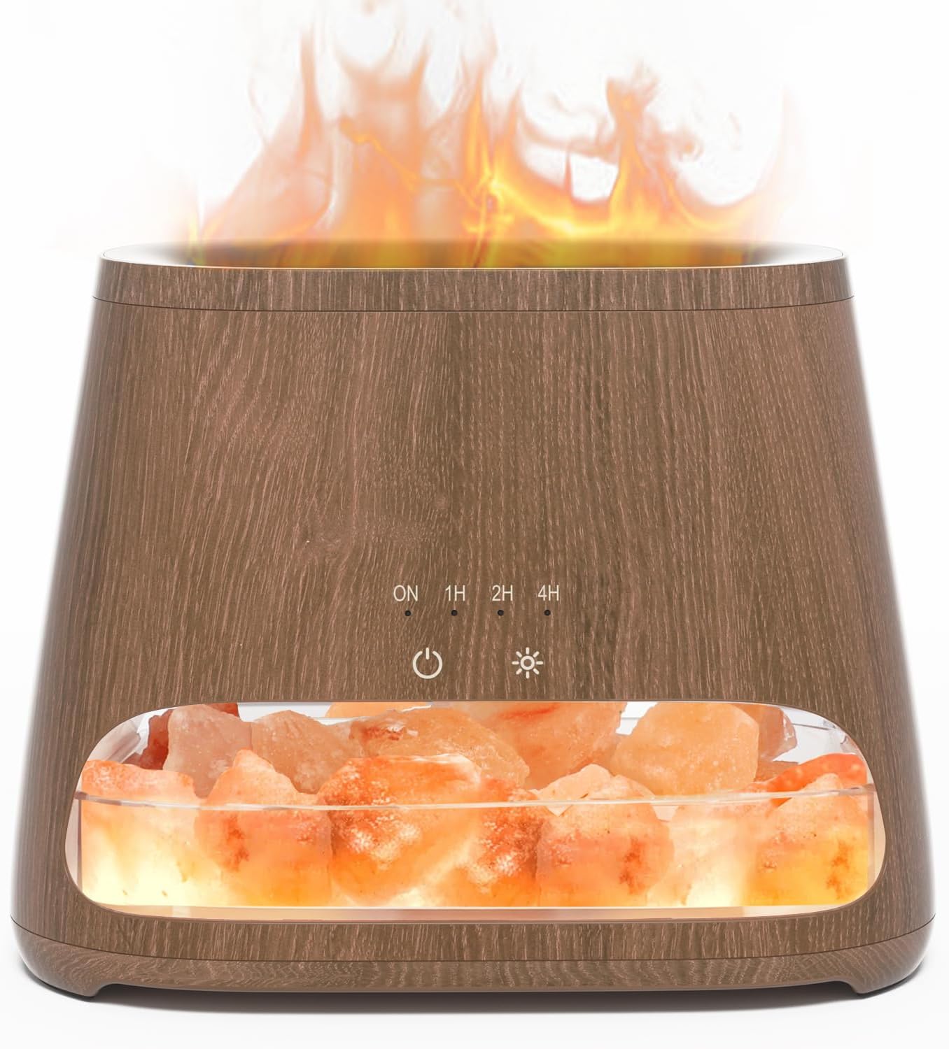 Amazon.com: SALKING 2-in-1 Himalayan Salt Lamp Diffuser, Cool Mist ...