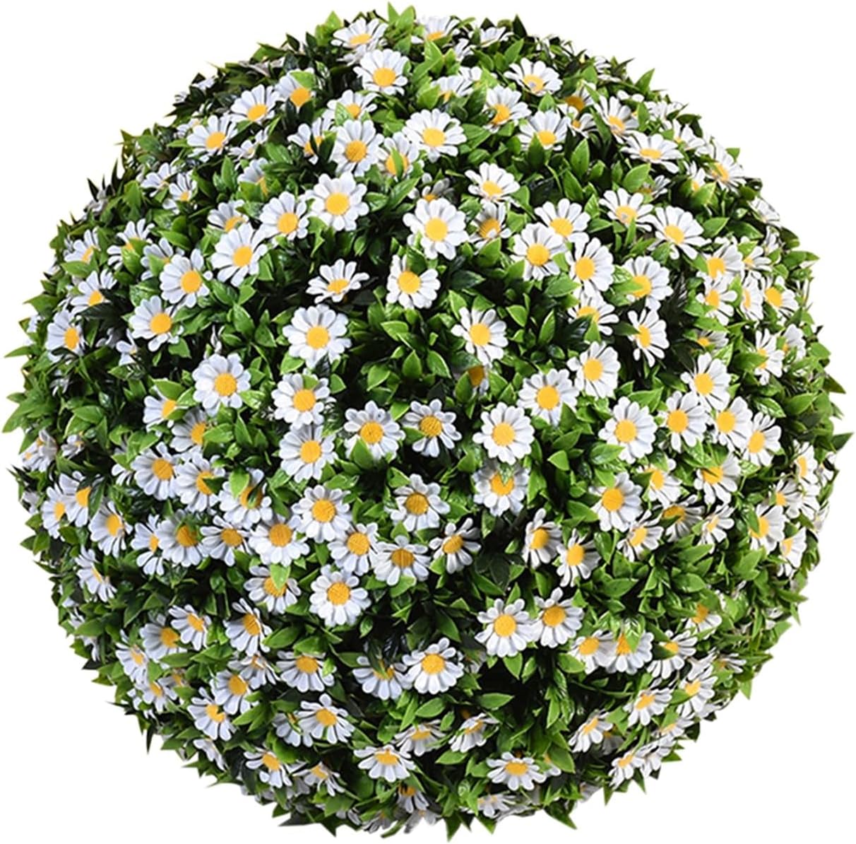 Amazon.com - Jlong Artificial Plant Topiary Ball Faux Boxwood ...