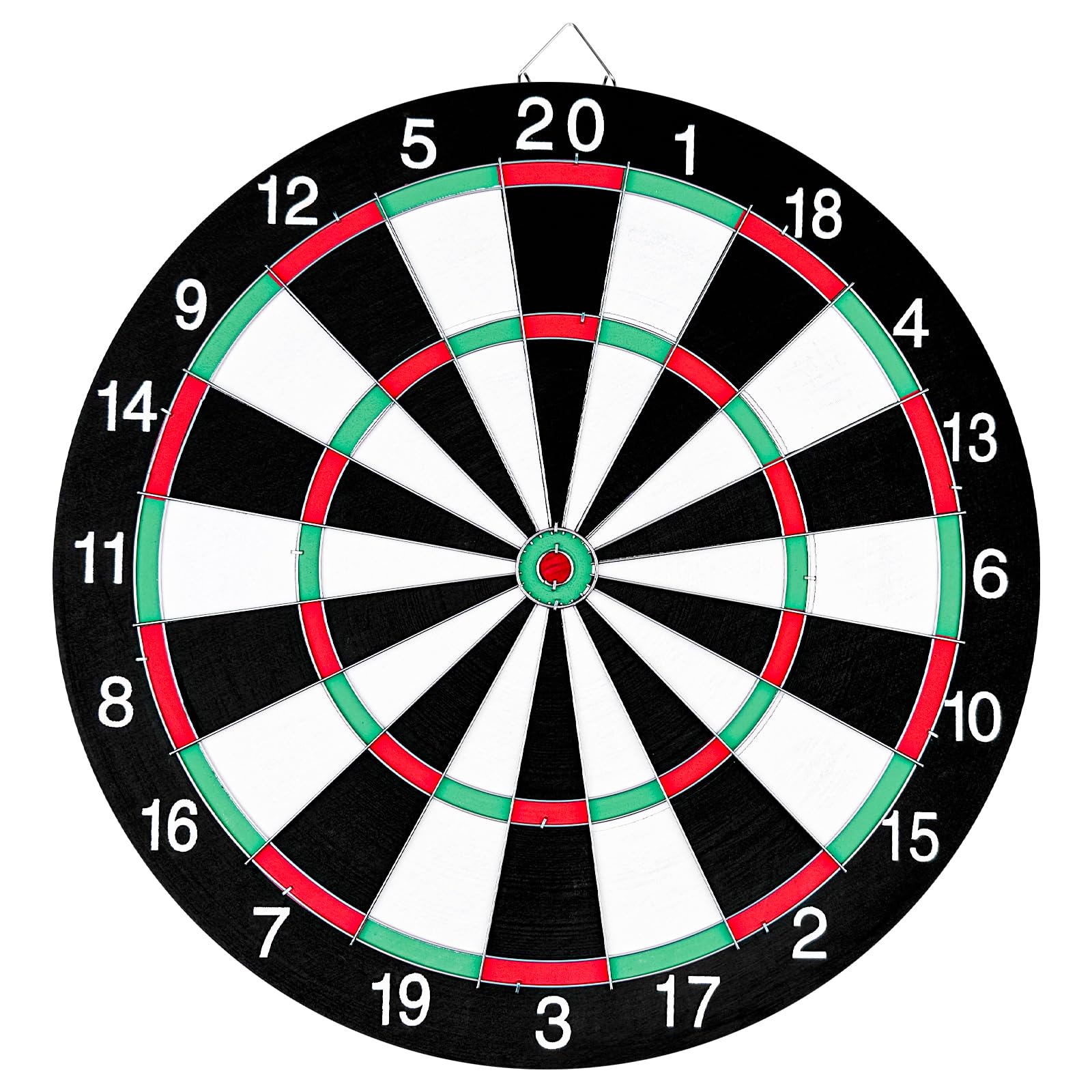 WinGluge Jeu de Fléchettes 40.5CM, Bullseye Cible de Fléchettes en ...