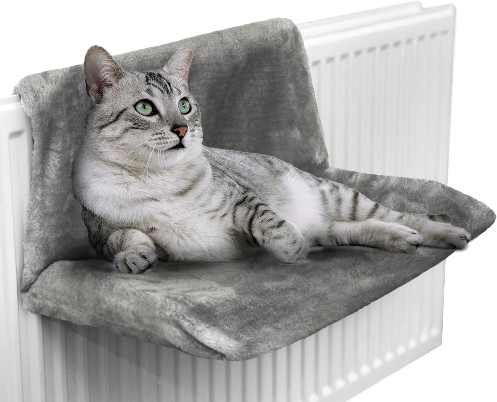 Petlicity Warm and Cosy Pet Cat and Dog Radiator Bed (Grey) : Amazon.co ...