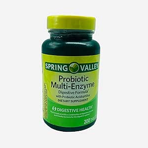 Amazon.com: Spring Valley Probiotic Multi-Enzyme Digestive Formula ...