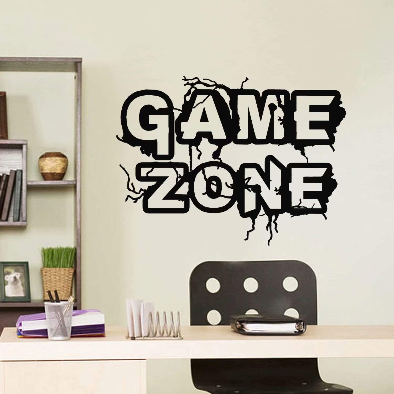 Amazon.com: Game Wall Decals, Gamer Controller Headphones Sticker for ...