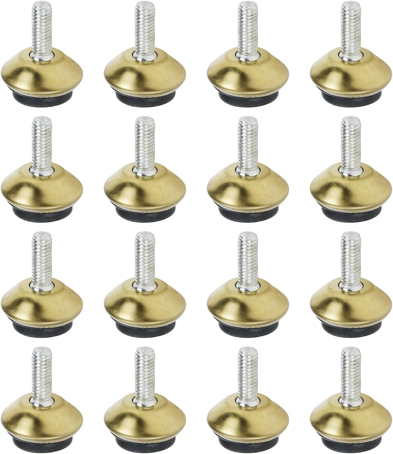 Amazon.com: UNWIREDD Swivel Furniture Leg Levelers - Adjustable ...