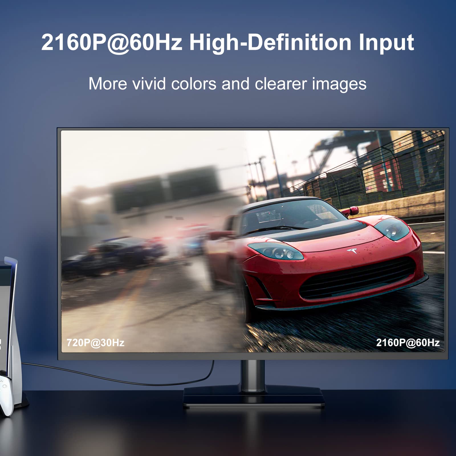 Snapklik.com : Acasis 4K60 HDMI Video Capture Card 2K144 Game Capture, Zero-lag Passthrough ...