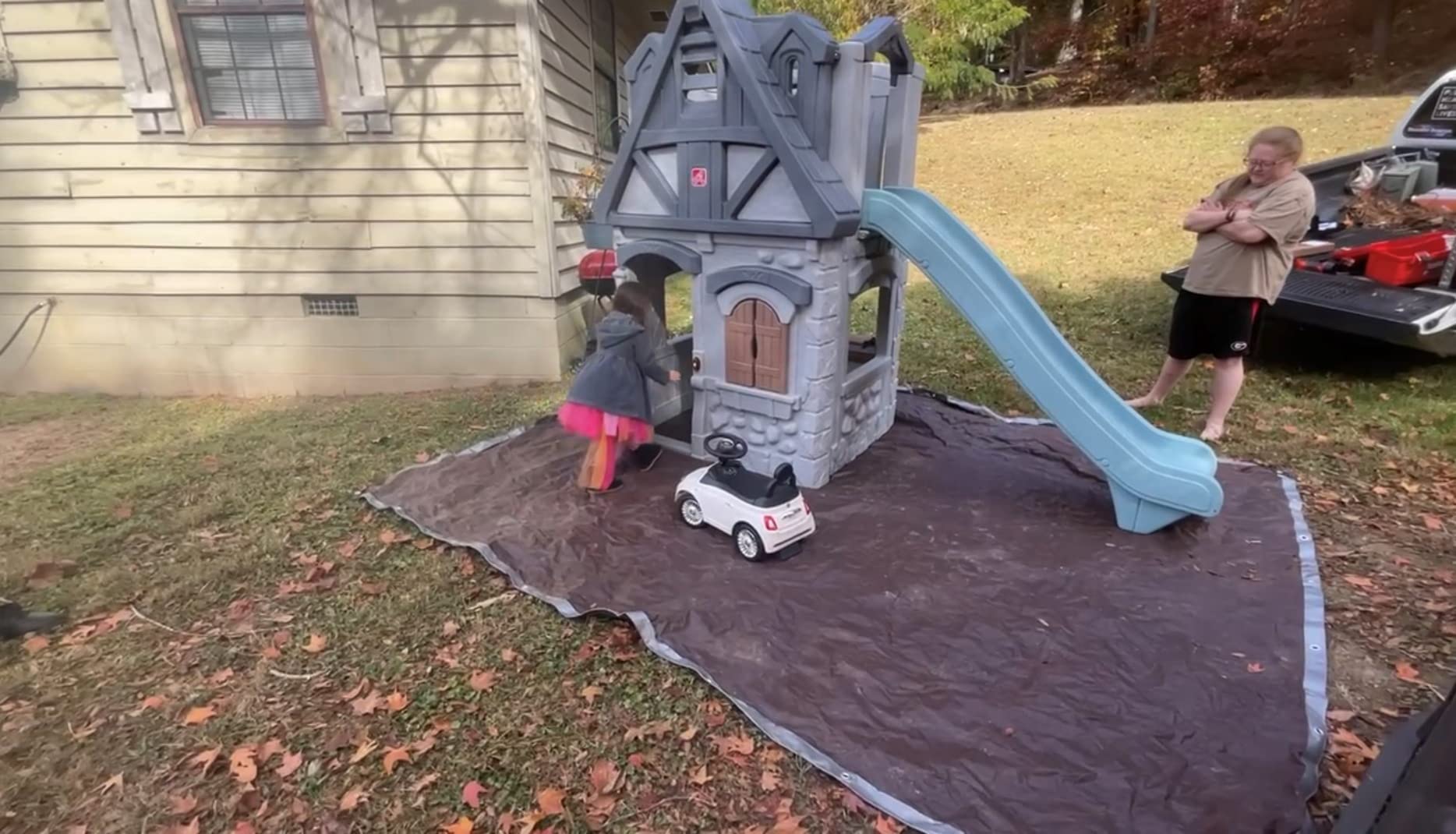 $33/mo - Finance Step2 Enchanting Adventures 2-Story Kids Playhouse ...