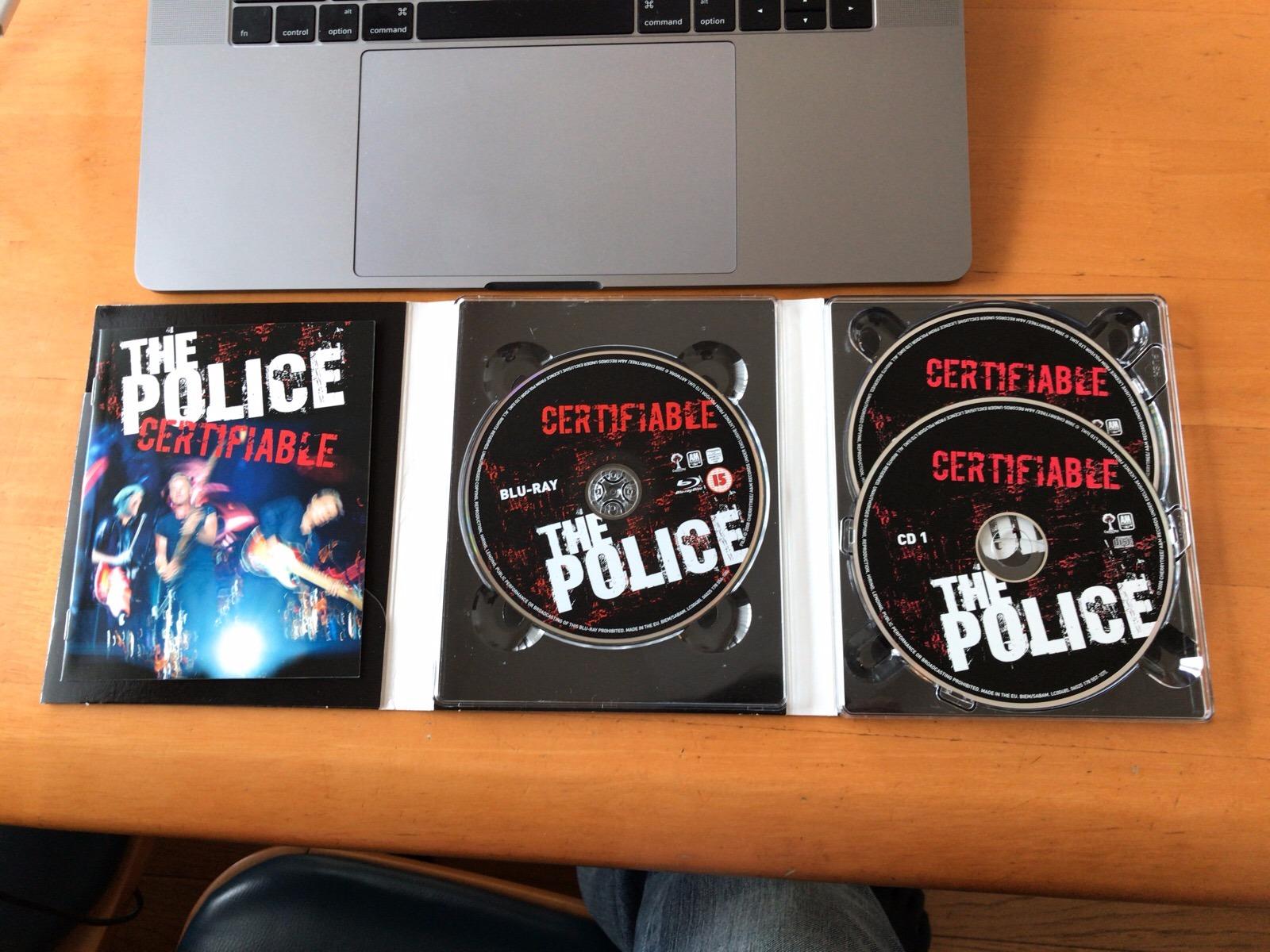 The Police Certifiable Blu-ray + 2CDs インポート版