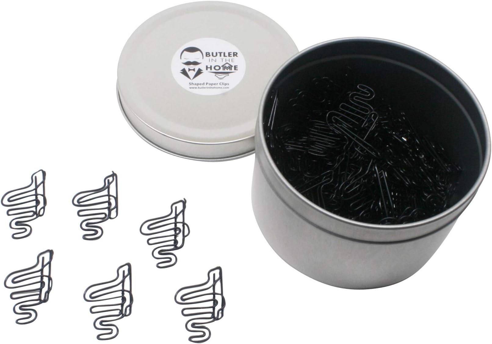 Amazon.com : Butler in the Home 100 Count Spider Shaped Paper Clips ...