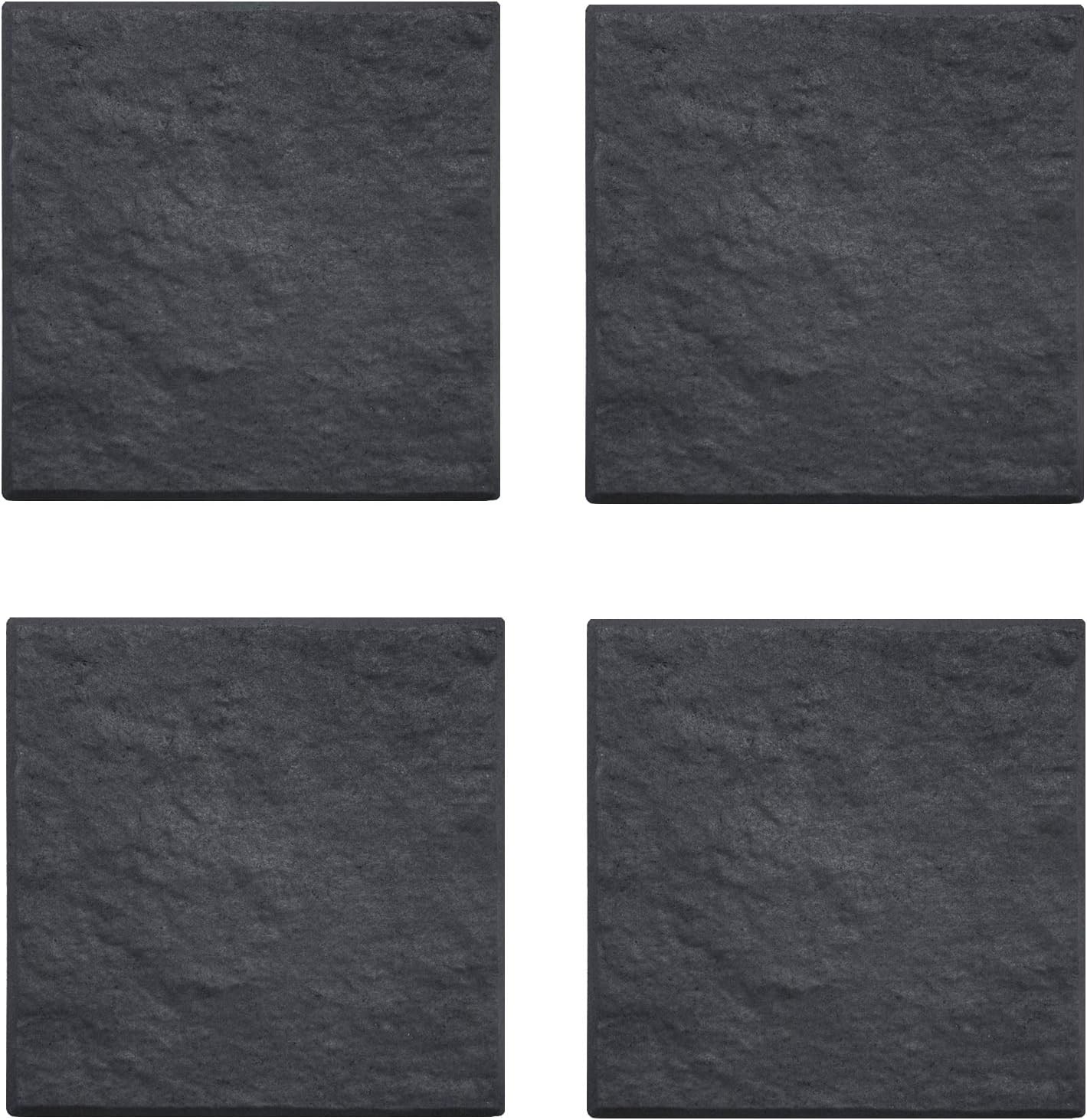 4 x Grey Square Stomp Stone : Amazon.co.uk: Garden