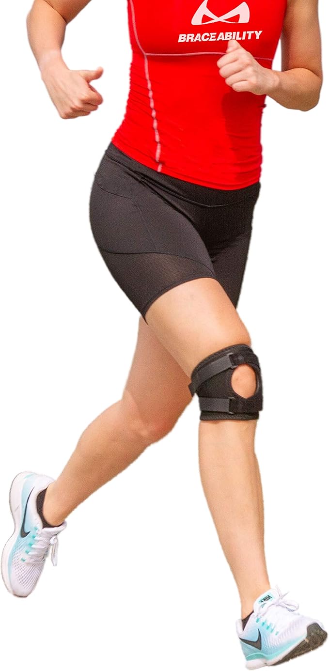 Amazon.com: BraceAbility Patellar Tracking Knee Brace - Running ...
