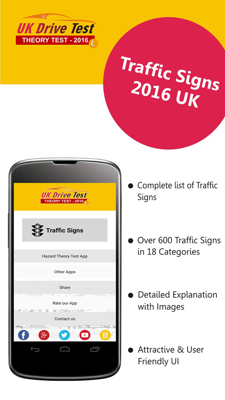Traffic Signs 2016 UK - App on Amazon Appstore