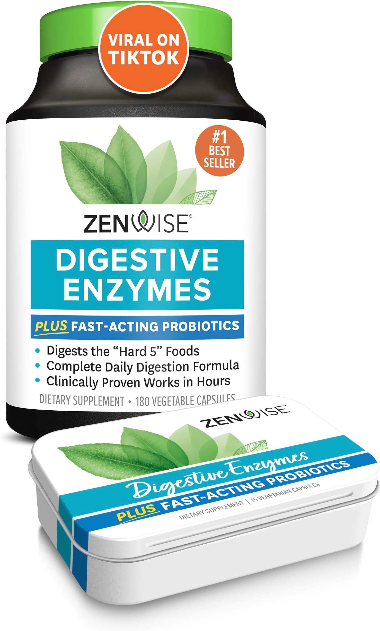 Amazon.com: F'ing Digestion - Daily Digestive Enzyme + Probiotic ...