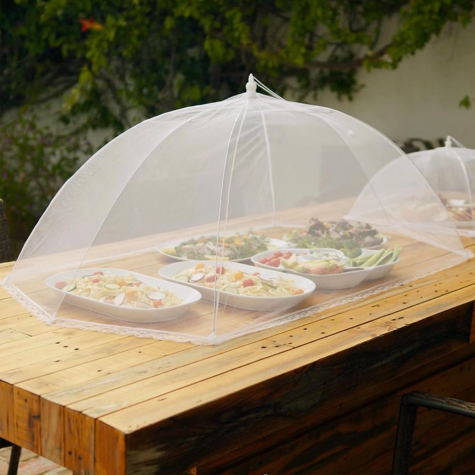 Snapklik.com : Simply Genius Pop-Up Mesh Food Covers For Outdoors - 6 ...