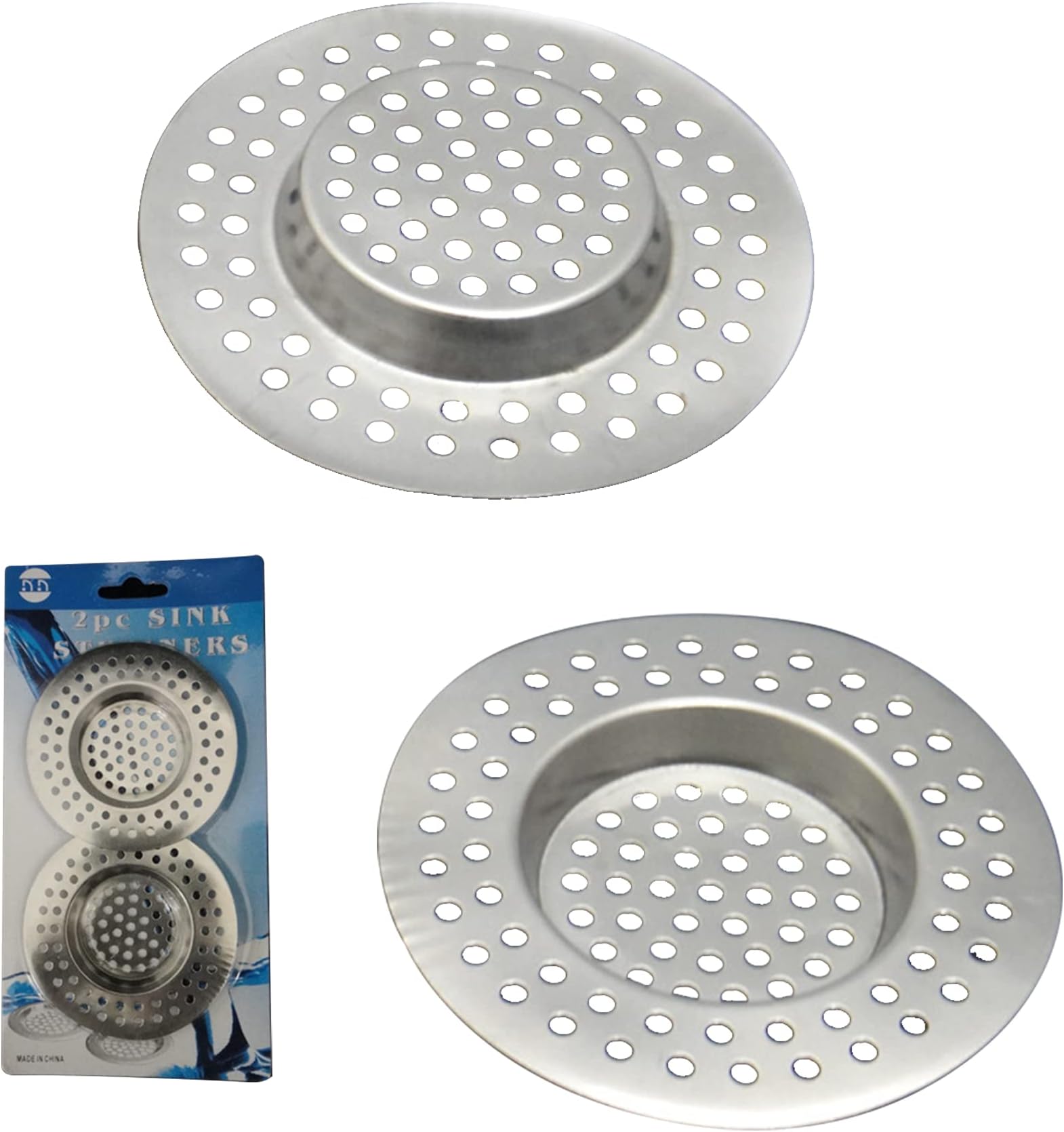 1 X Sink Strainer Hair Trap Catch Catcher Plug Hole Bath Drain Filter ...
