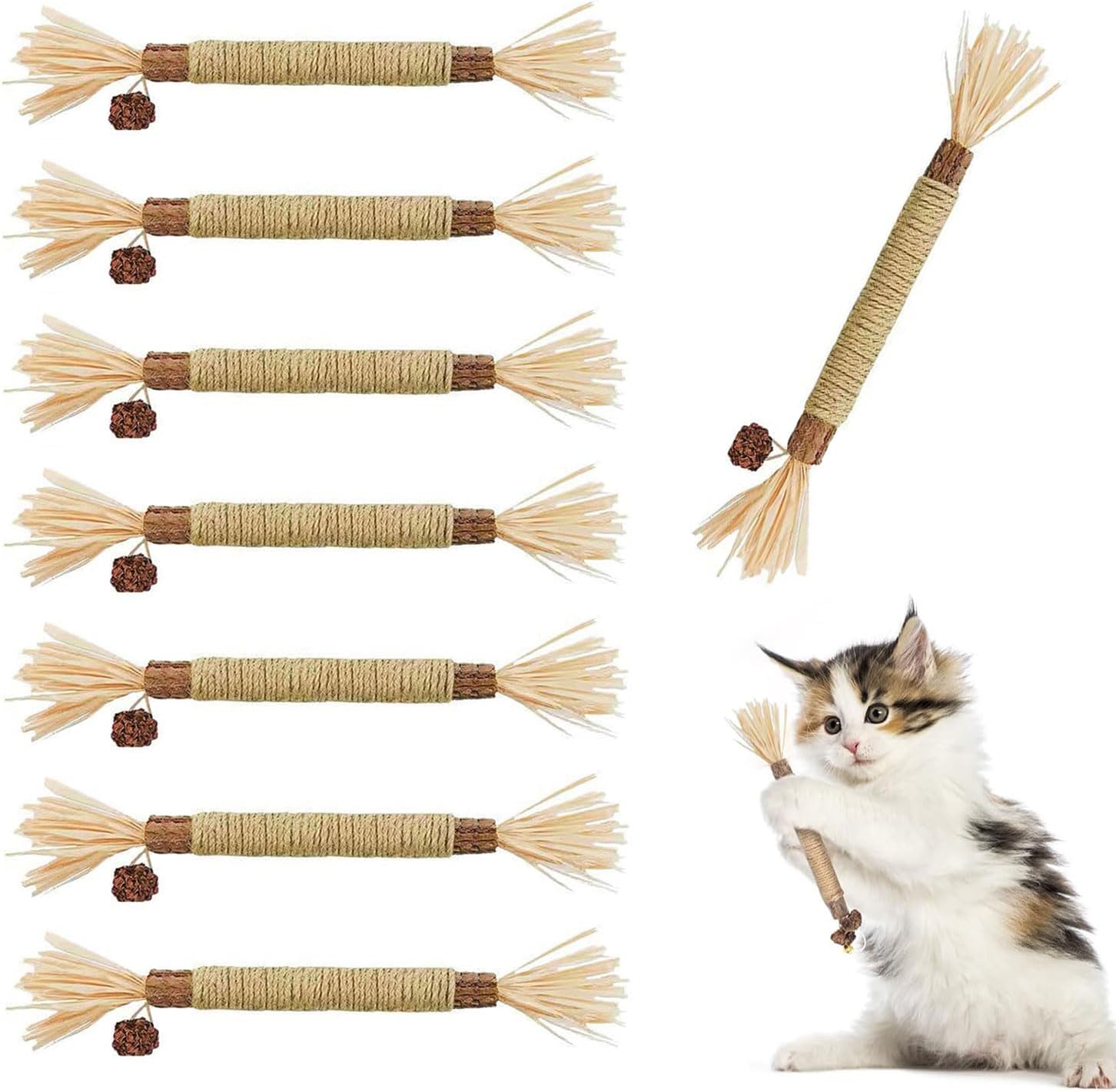 Amazon.com : Nunapets Cat Chew Toy, Nuna Pets Cat Chew Stick, Nunapets ...