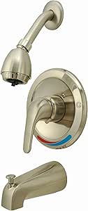 Single-handle Shower Faucet with Pressure Balance Control, Oil Rubbed ...