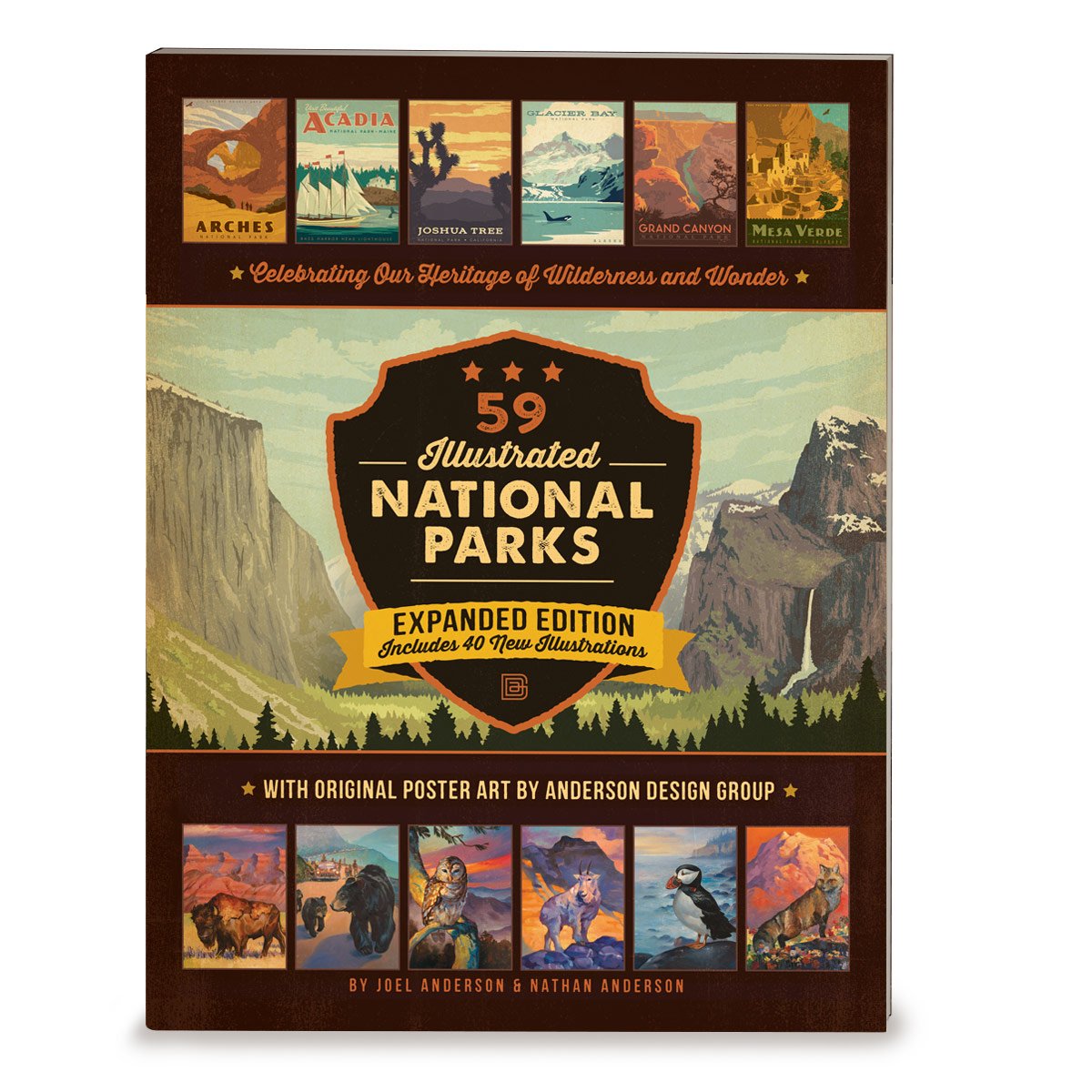 59 Illustrated National Parks: Expanded Edition: Nathan Anderson ...