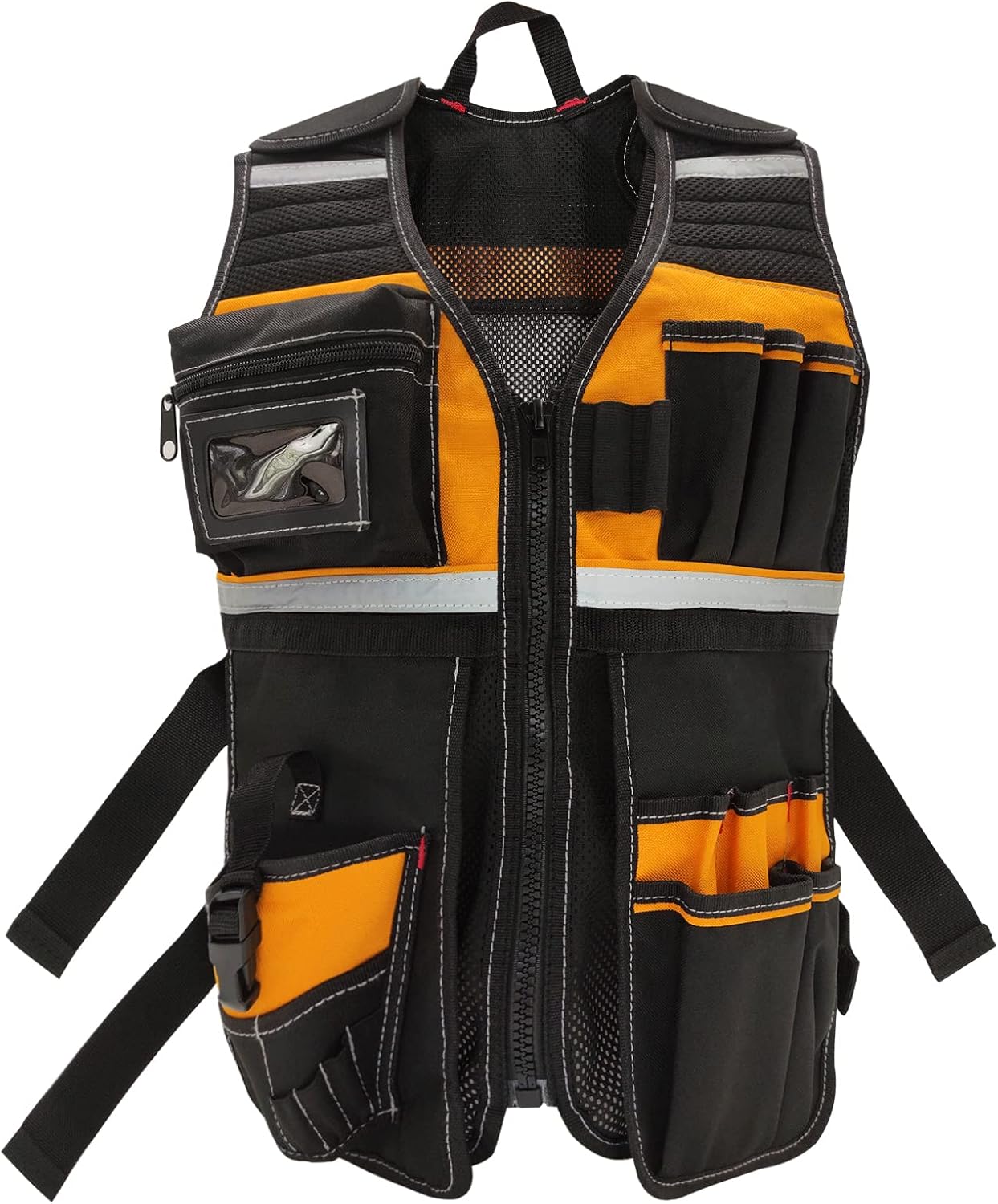 Amazon.com: Safe Vest with Multi Pockets,Black : Tools & Home Improvement
