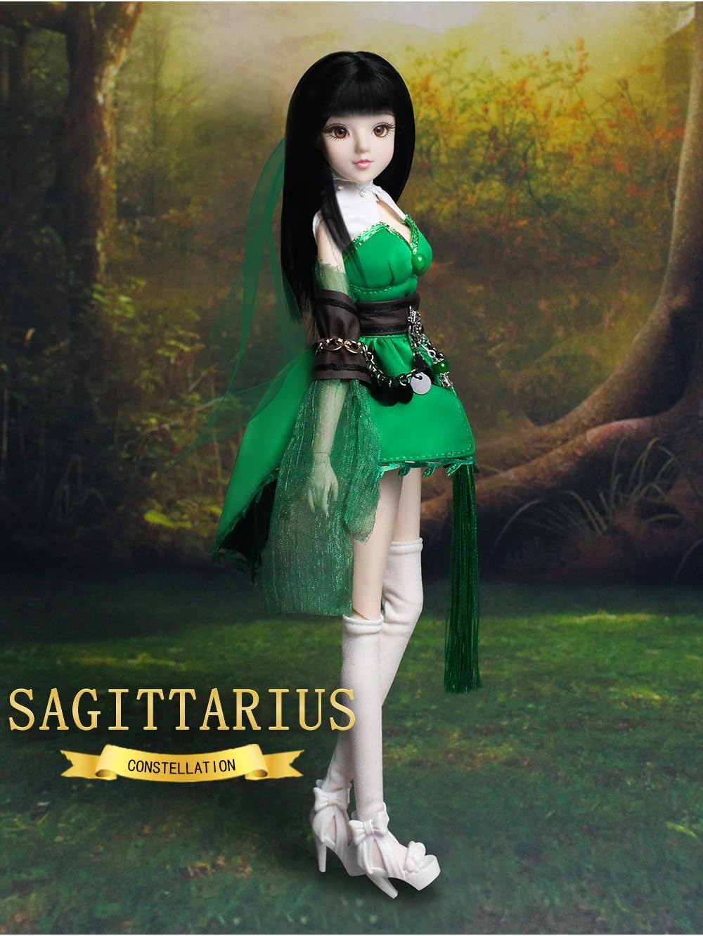 Amazon.com: Mystery Magic Girl Fortune Days BJD Doll 12 inch Twelve ...