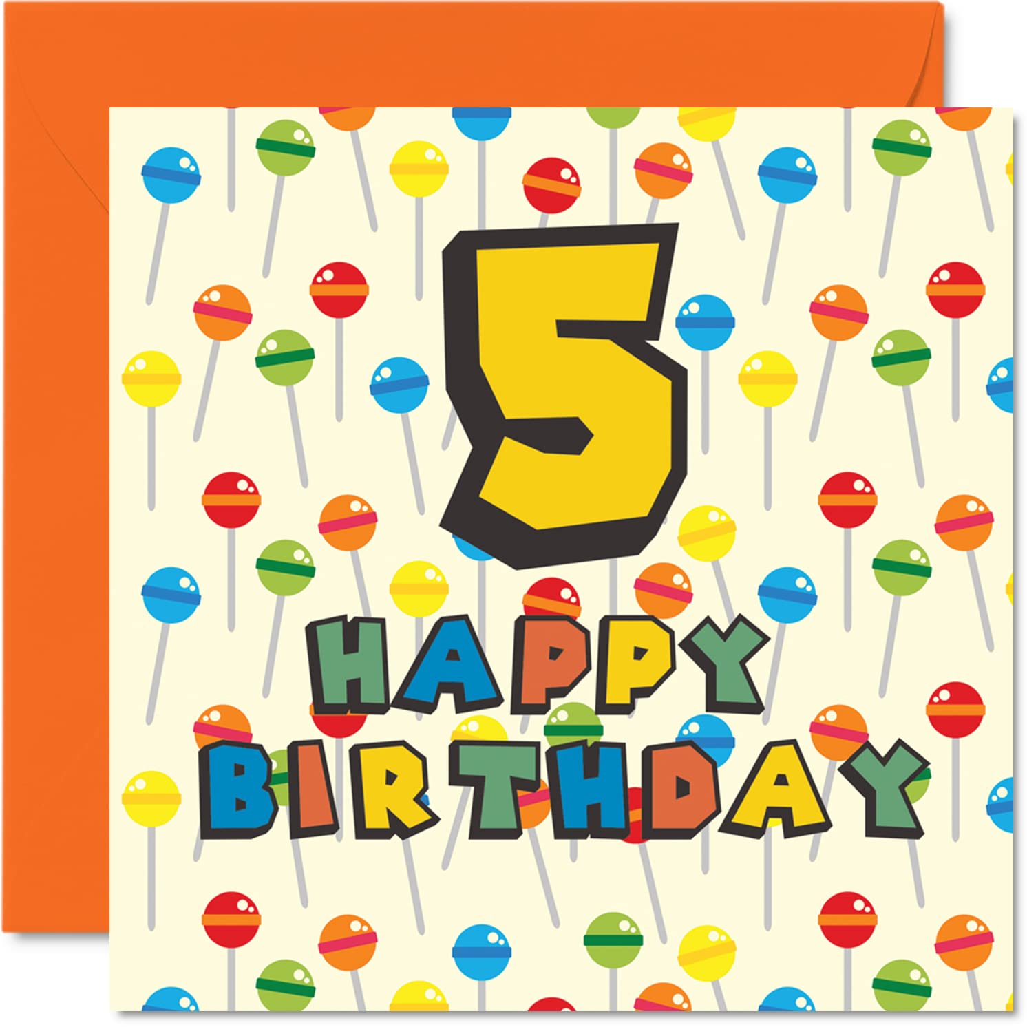 Happy 5th Birthday Clip Art