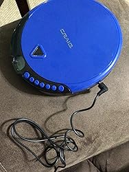 Amazon.com: Craig CD2808-BL Personal CD Player with Headphones in Blue ...