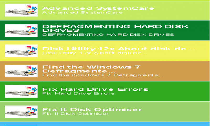 Repair and Defrag Hard Disk - App on the Amazon Appstore