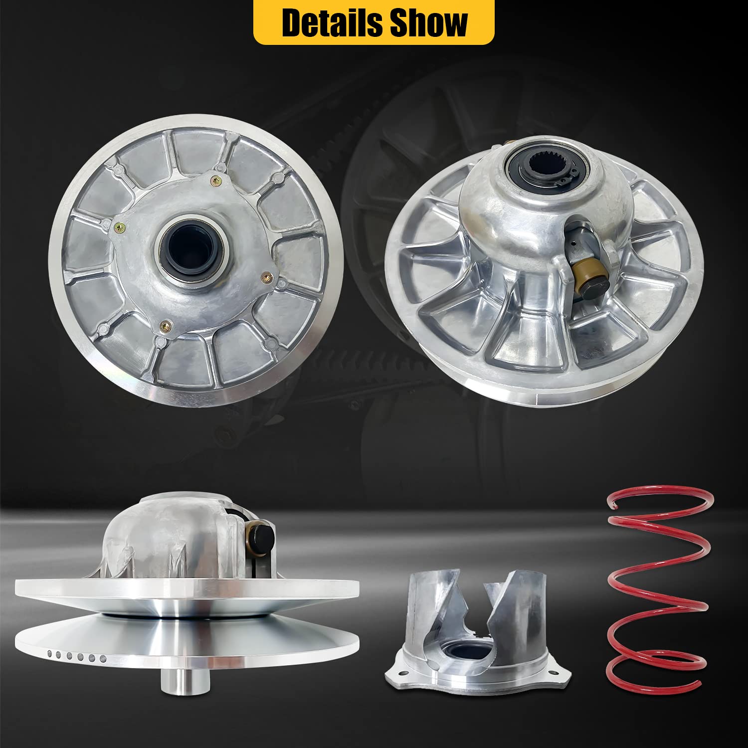 LUFT MEISTAR 1323246 Secondary Driven Clutch Assembly With Spring and ...