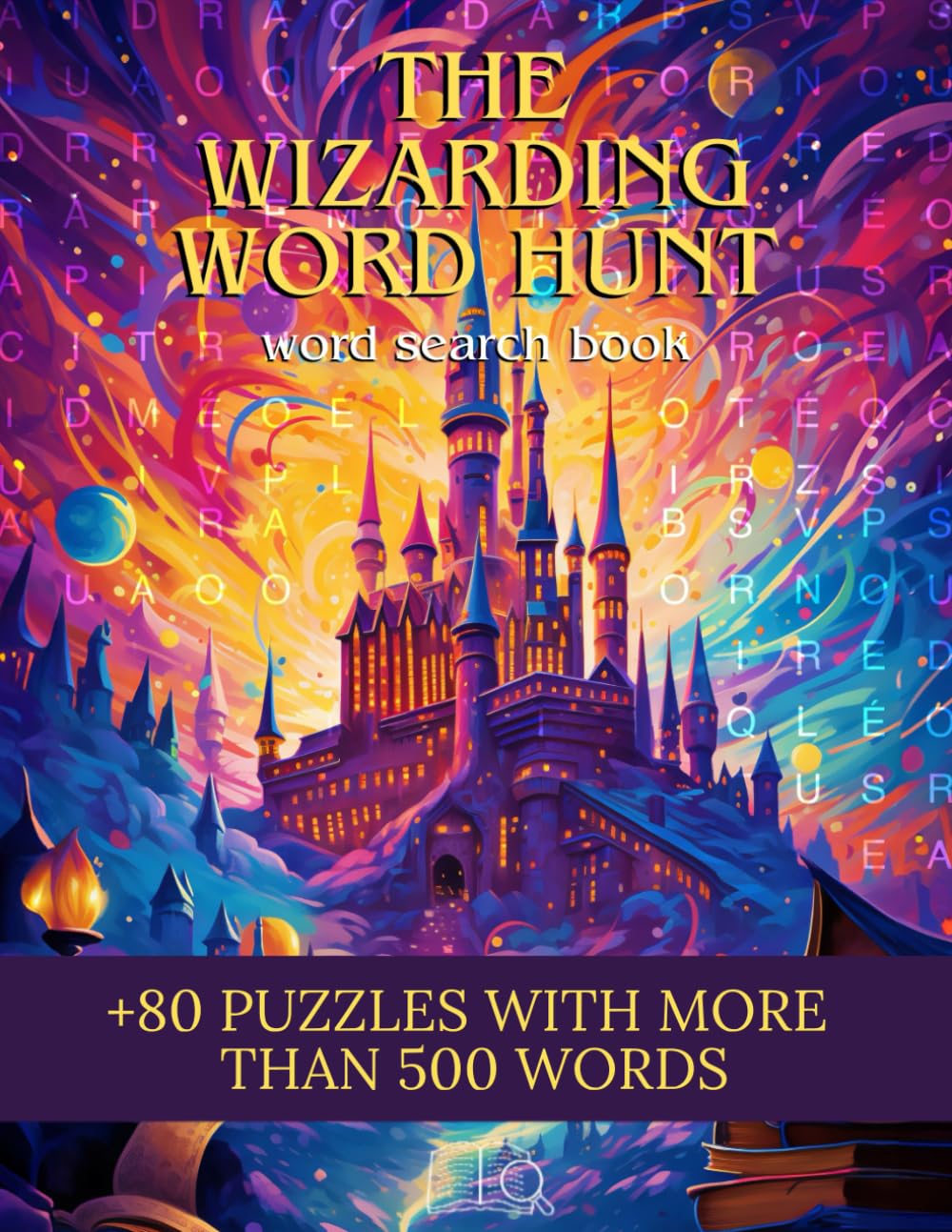 THE WIZARDING WORD HUNT: WORD SEARCH BOOK: CC, Colorful Creations ...