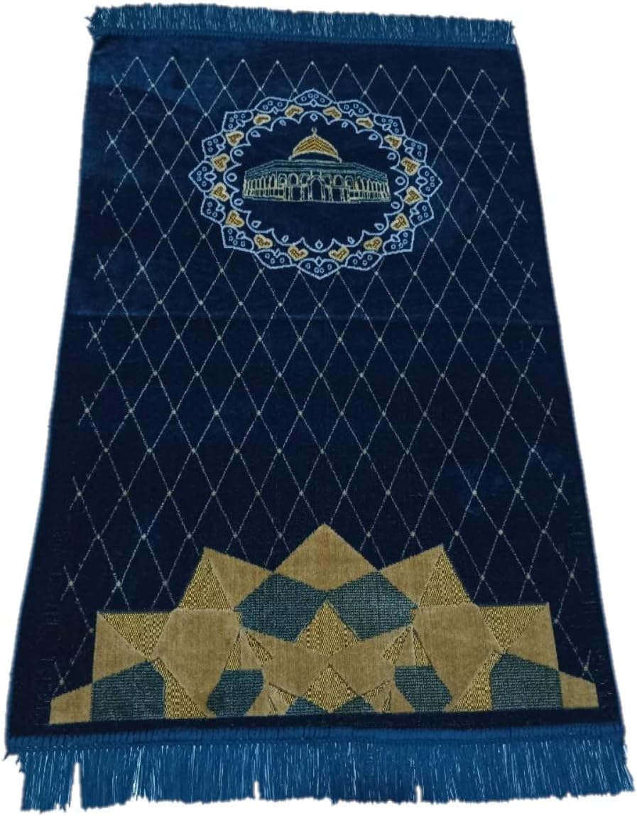 Blue Butterfly Prayer Rug - Turkish Rug Janamaz Sajadah Muslim, Sajadah ...