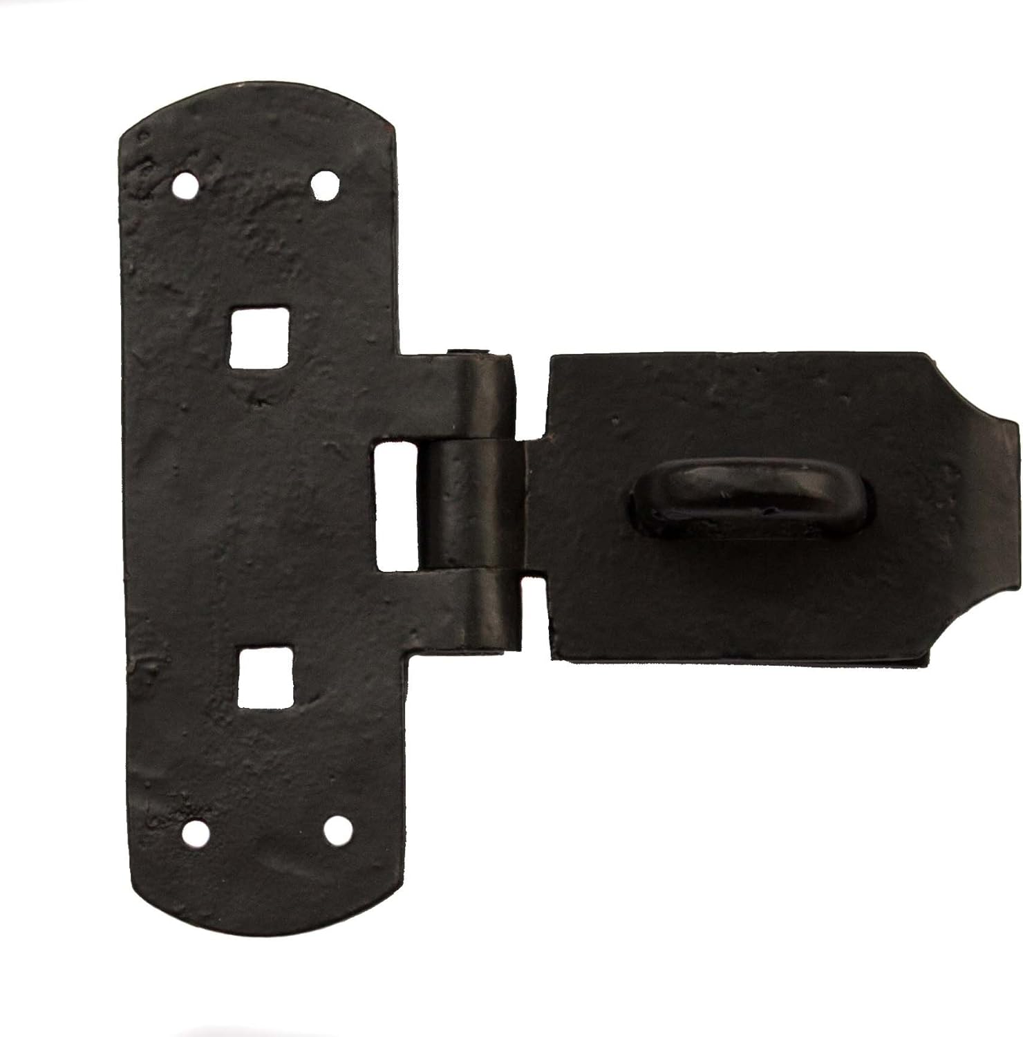 Amazon.com : Black Antique Vertical Side Hasp 152mm : Patio, Lawn & Garden