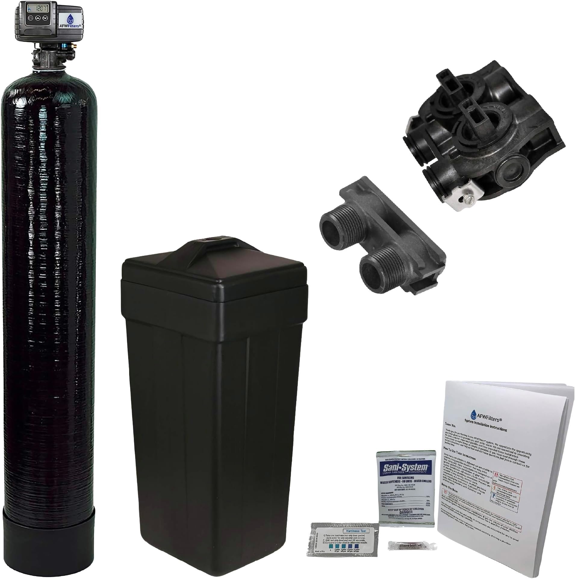 DURAWATER Fleck 5600 SXT Whole House Water Softener 48,000 Grains Ships ...