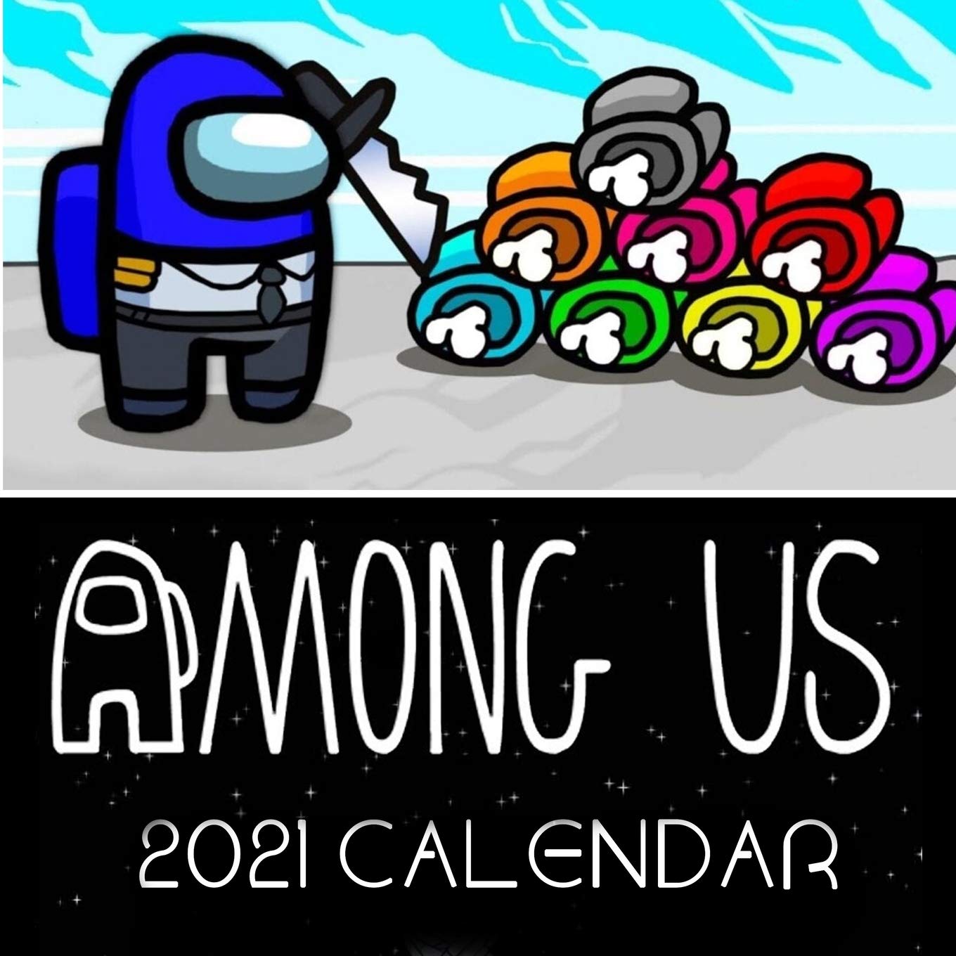 Buy Among Us 2021: A Game Wall - Gift for Gamers - Among us Characters ...