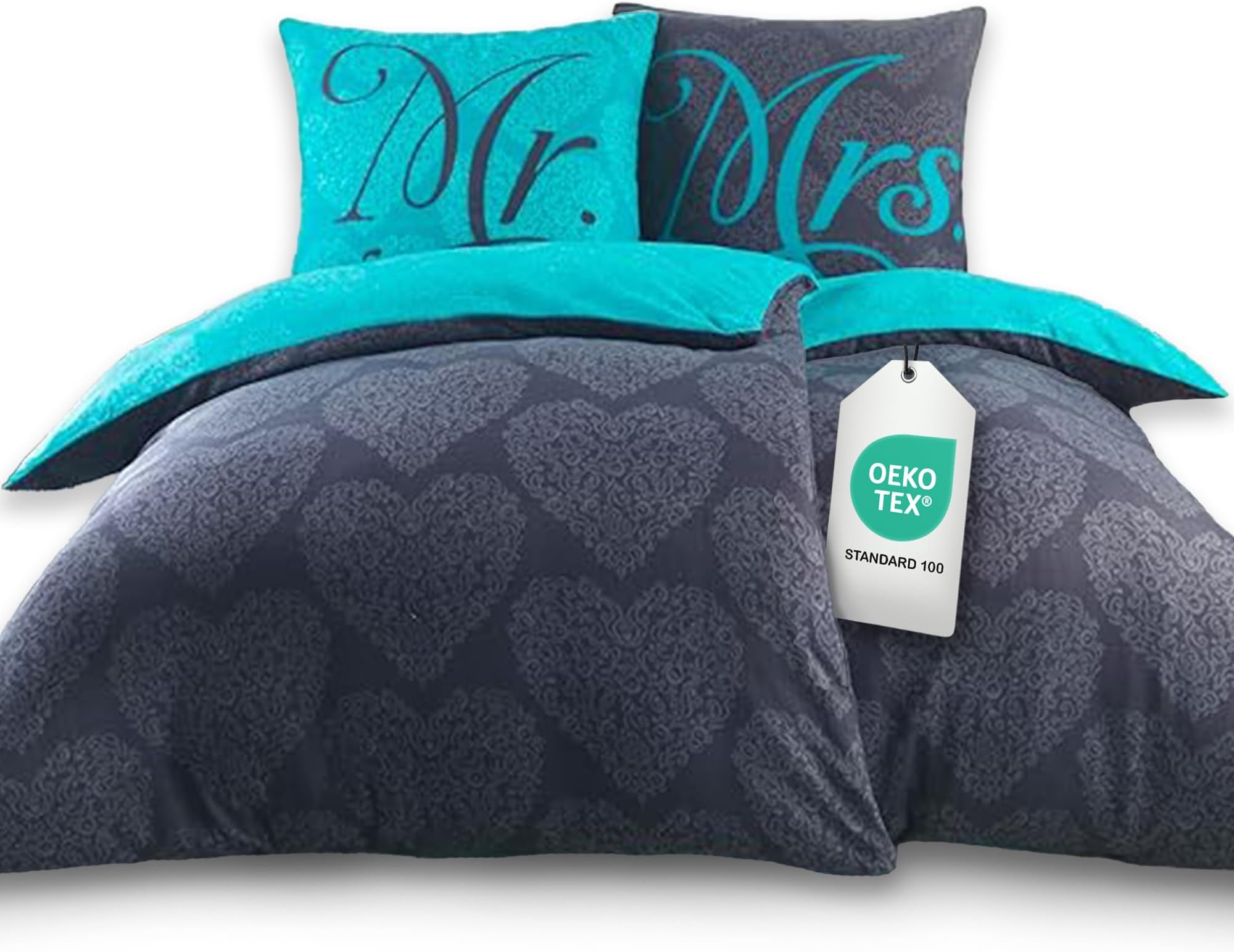 Protex 4 Teilige Winter Bettwäsche Set Fleece Flausch Mikrofaser ...